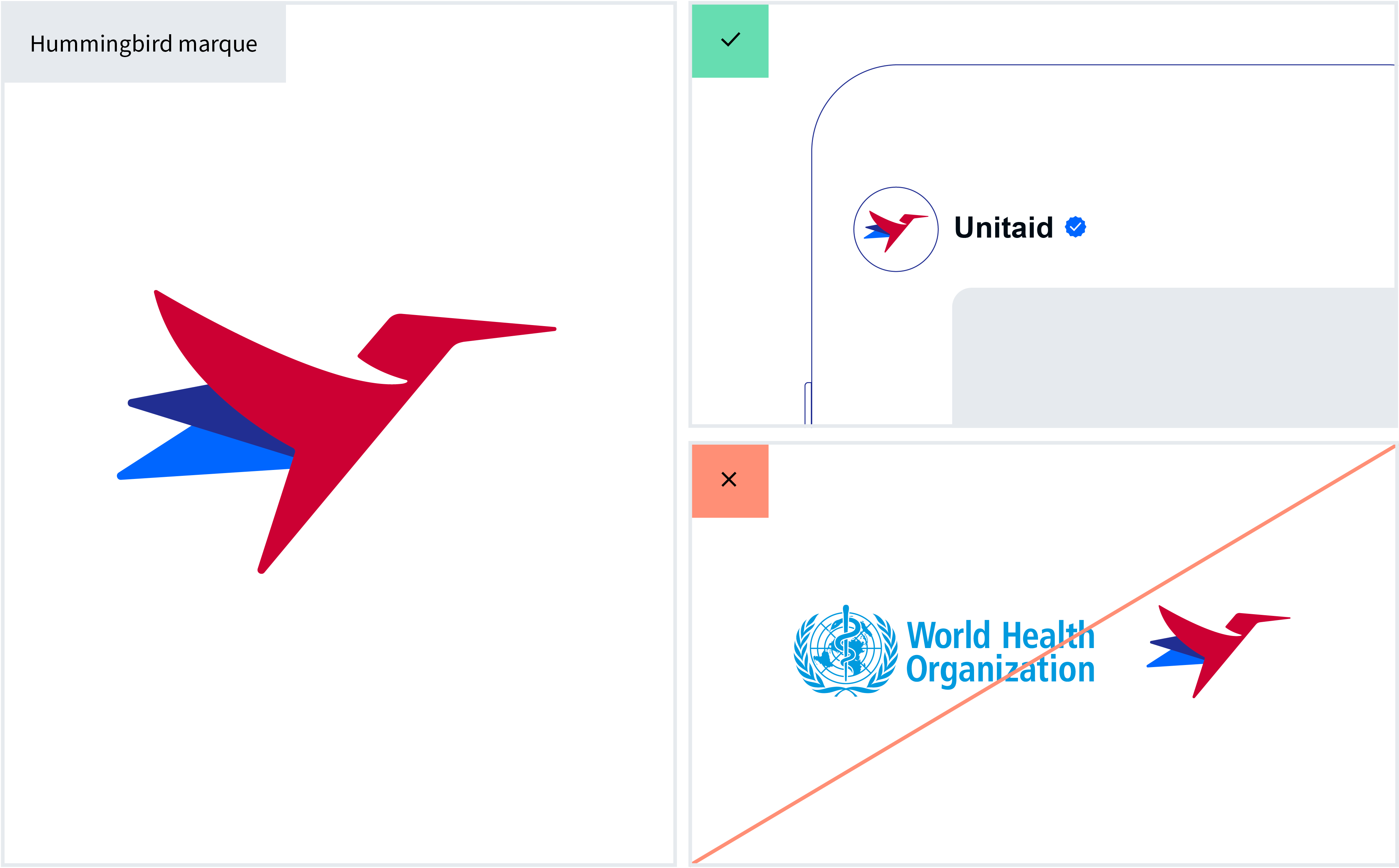 Unitaid - brand identity, guideline and assets.