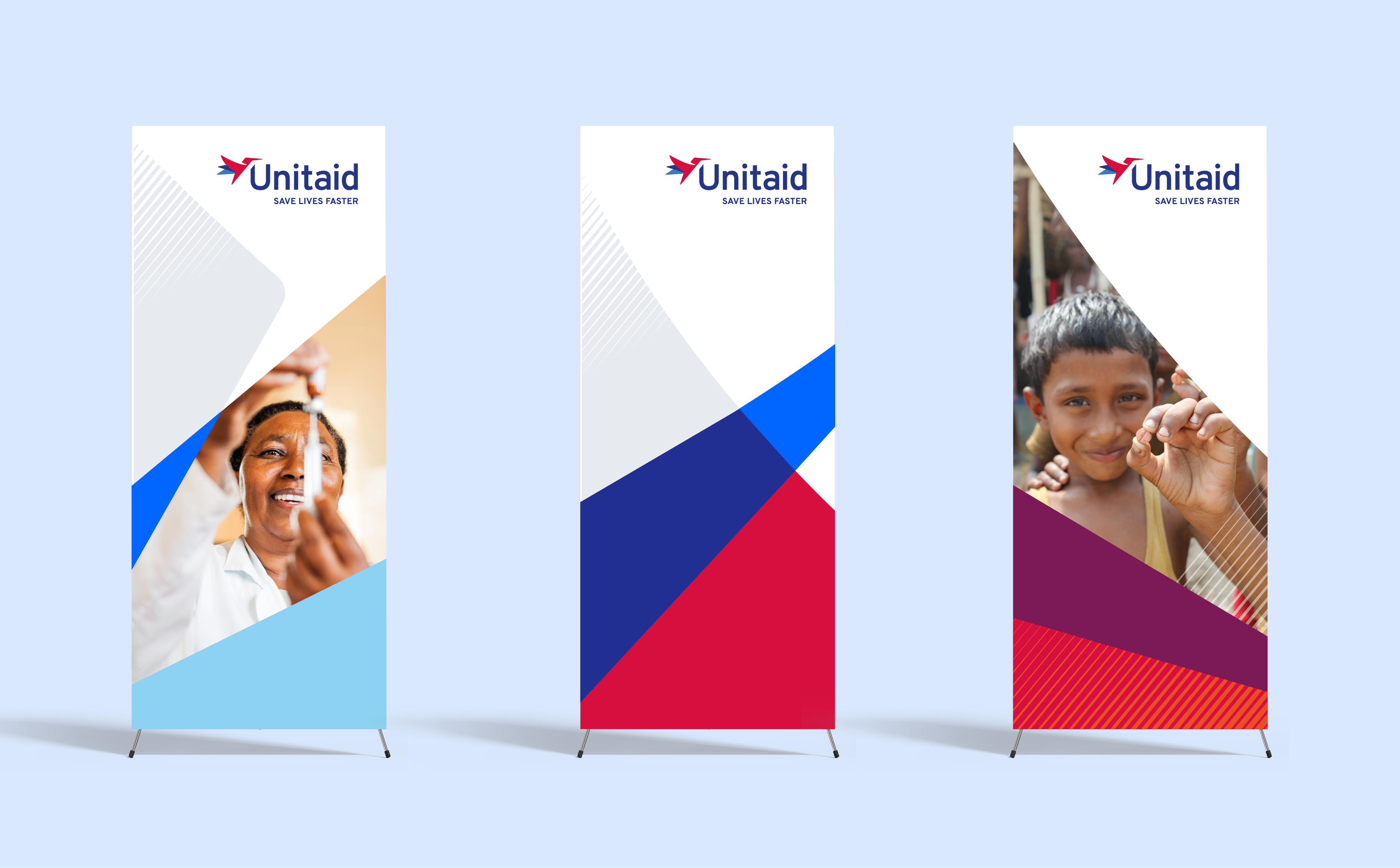 Unitaid - brand identity, guideline and assets.