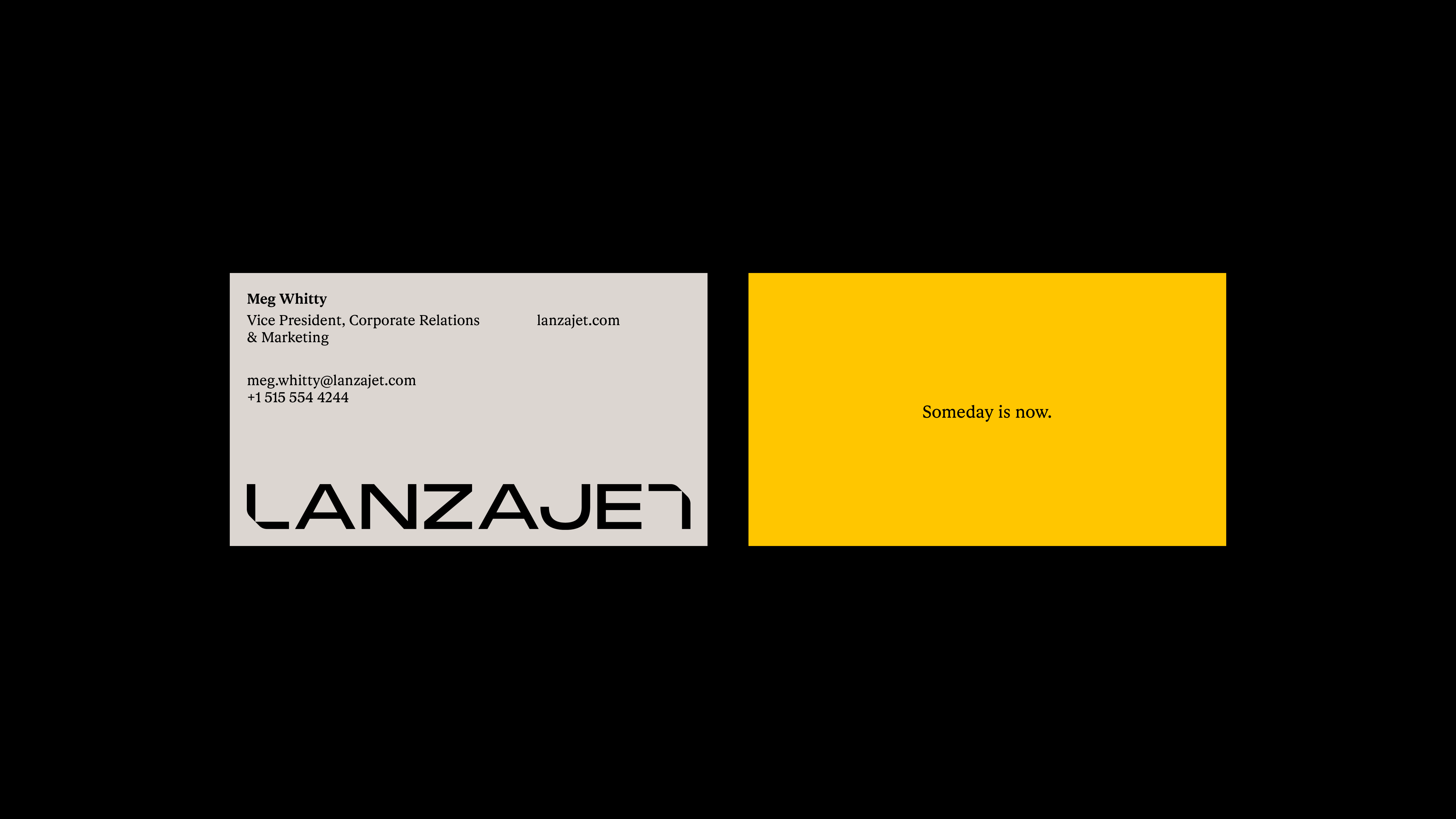 Lanzajet - brand identity, guideline and assets.