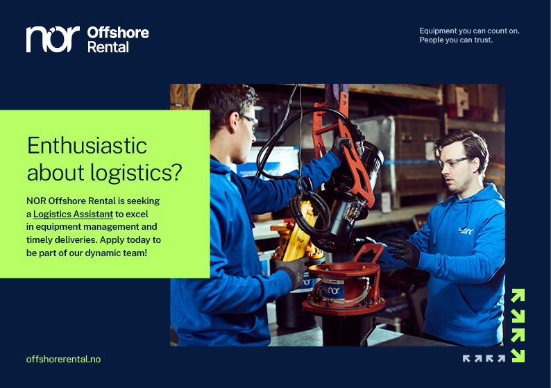 NOR Offshore Rental - brand identity, guideline and assets.