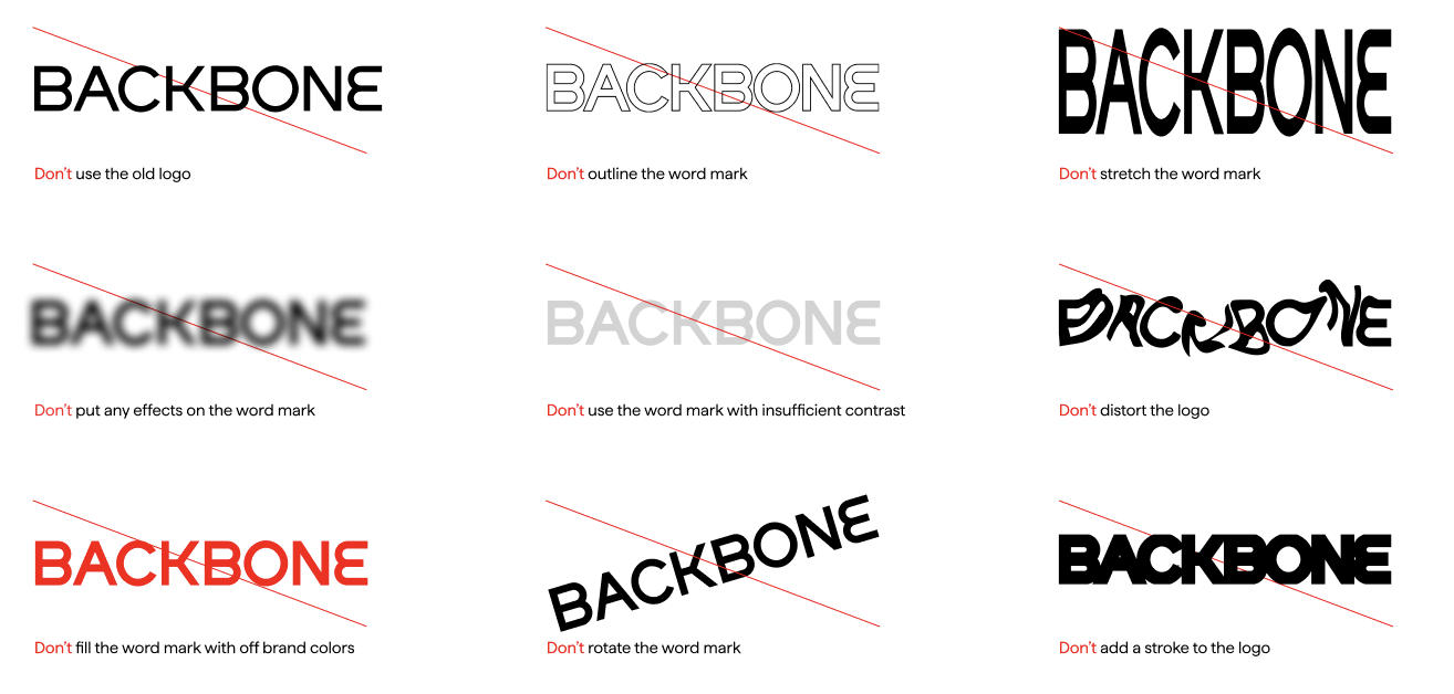 Backbone – Brand Identity and Guidelines