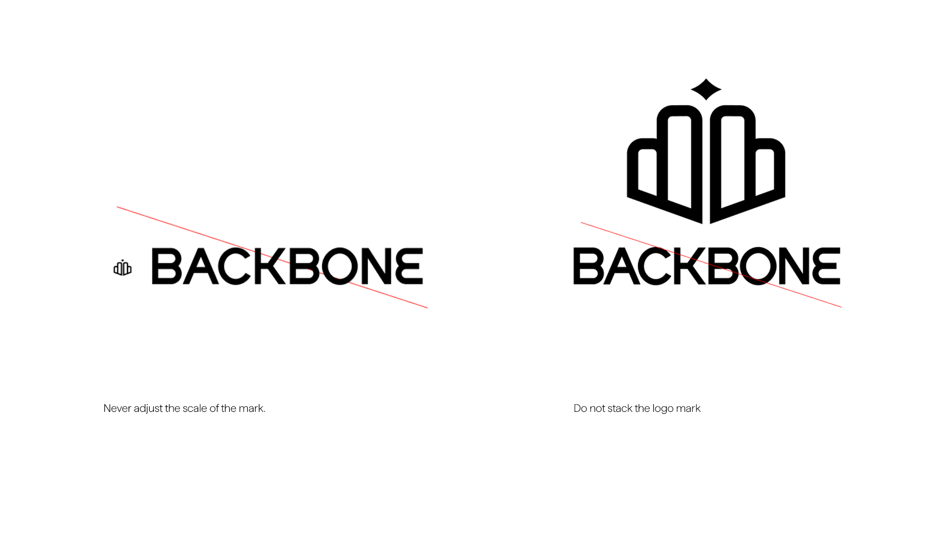 Backbone - brand identity, guideline and assets.
