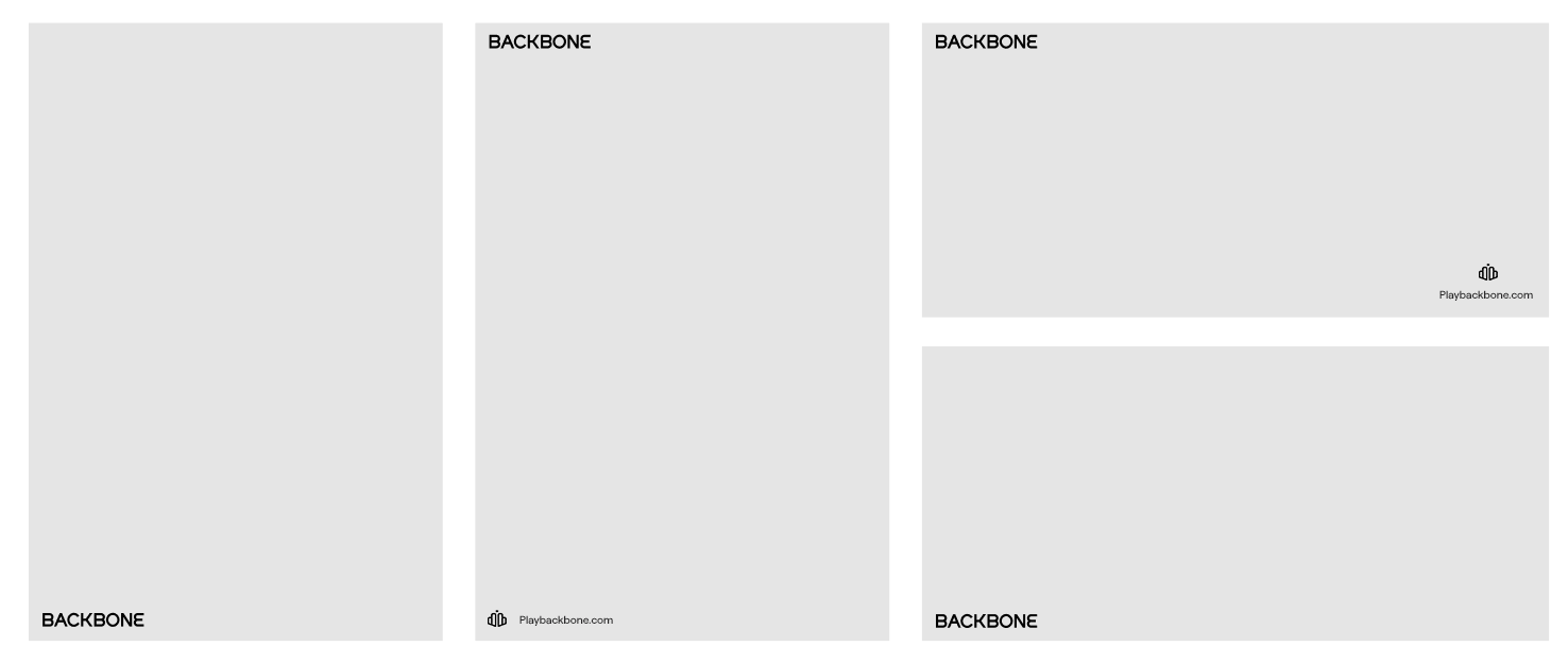 Backbone - brand identity, guideline and assets.