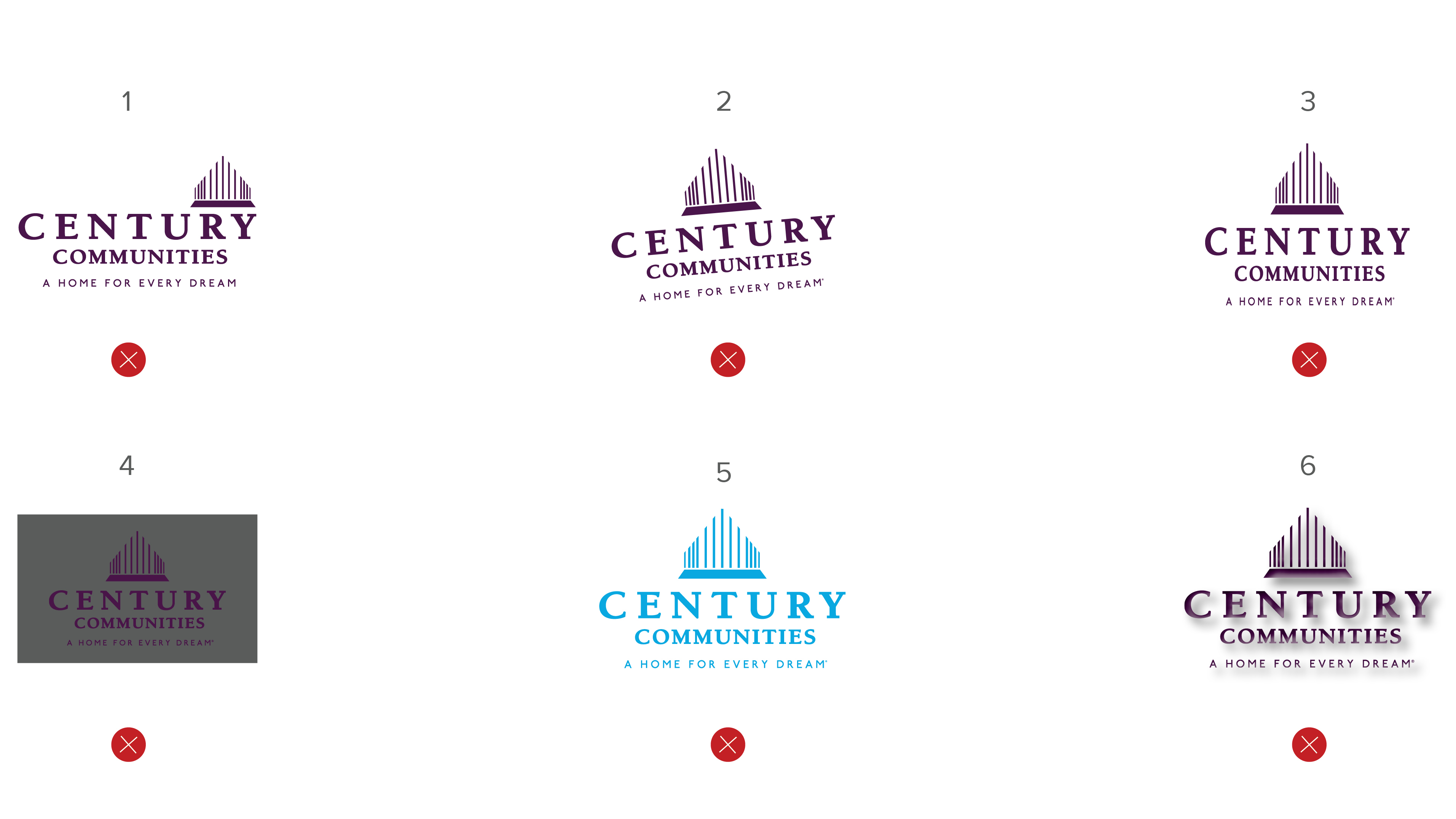 Century Communities - brand identity, guideline and assets.