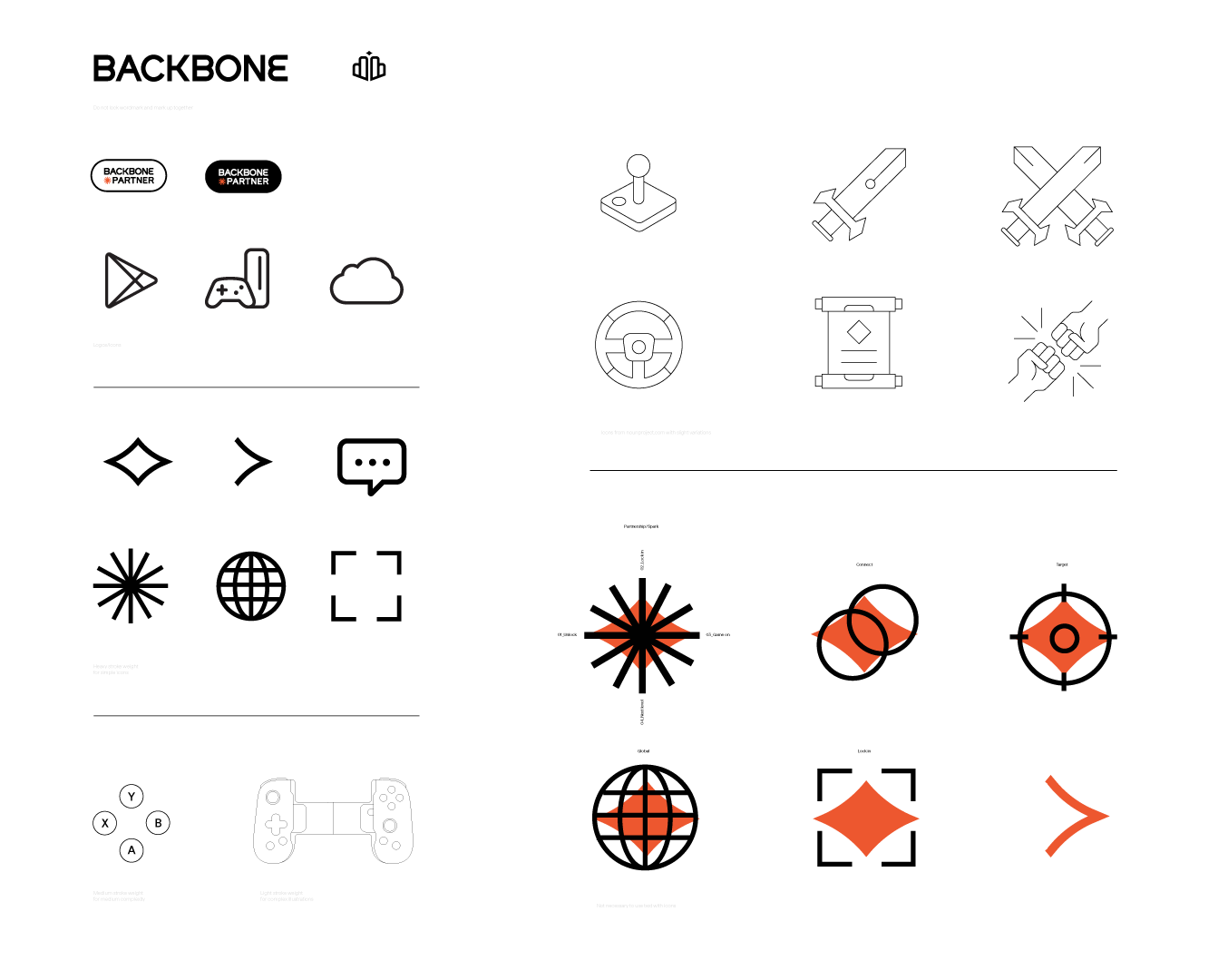 Backbone - brand identity, guideline and assets.