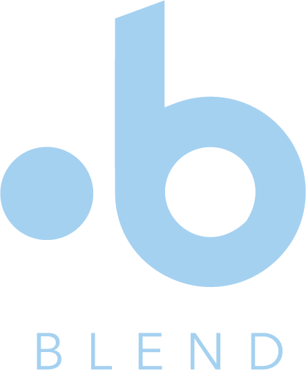 blend - brand identity, guideline and assets.