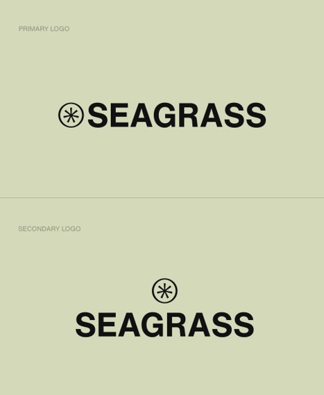 Seagrass Brand guidelines - brand identity, guideline and assets.