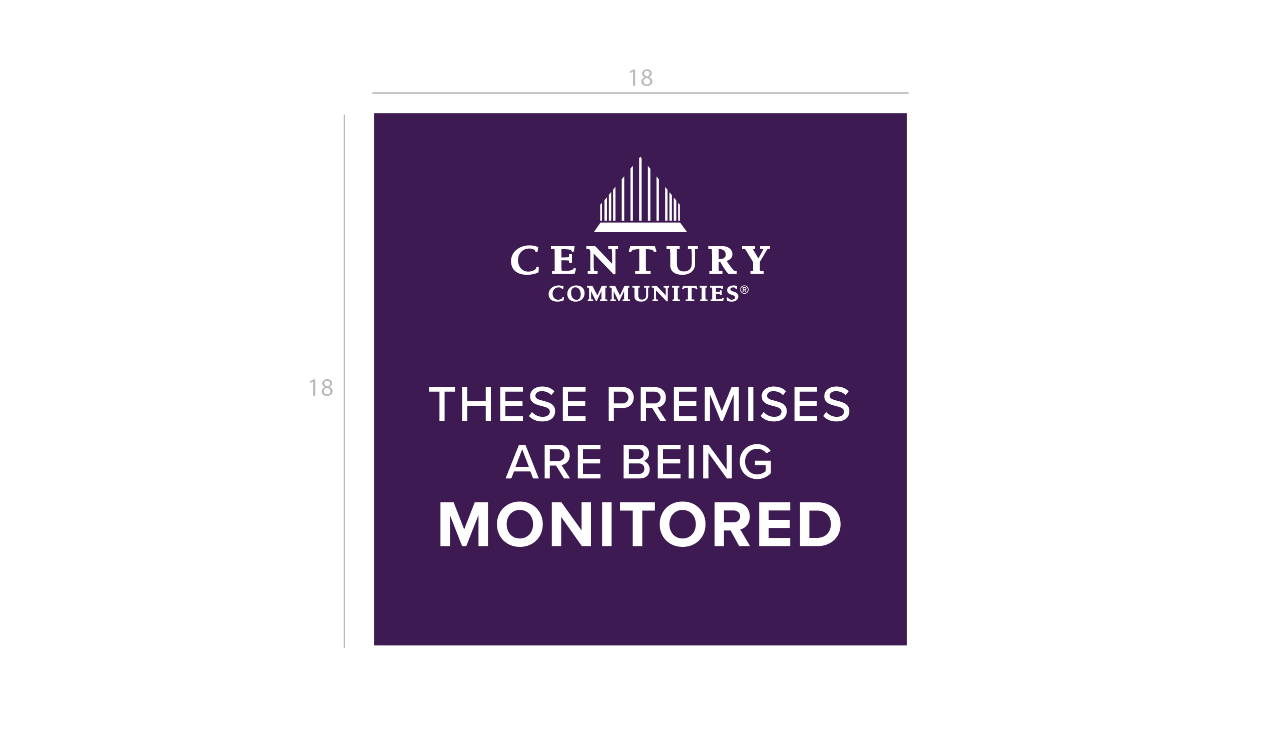 Century Signage - brand identity, guideline and assets.