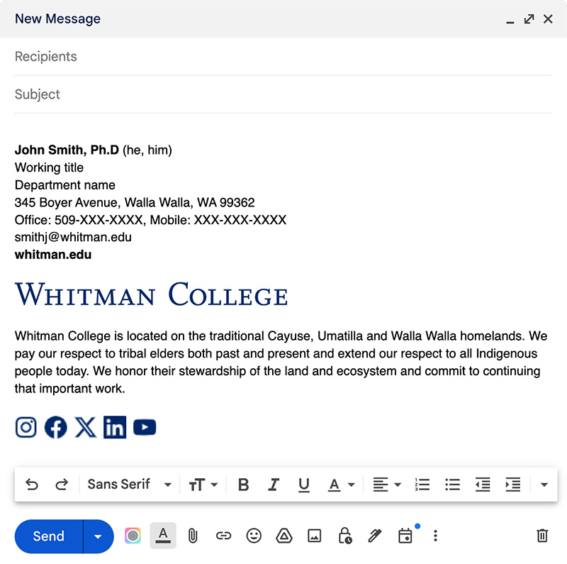 Whitman College | Our Brand Identity and Usage Guide