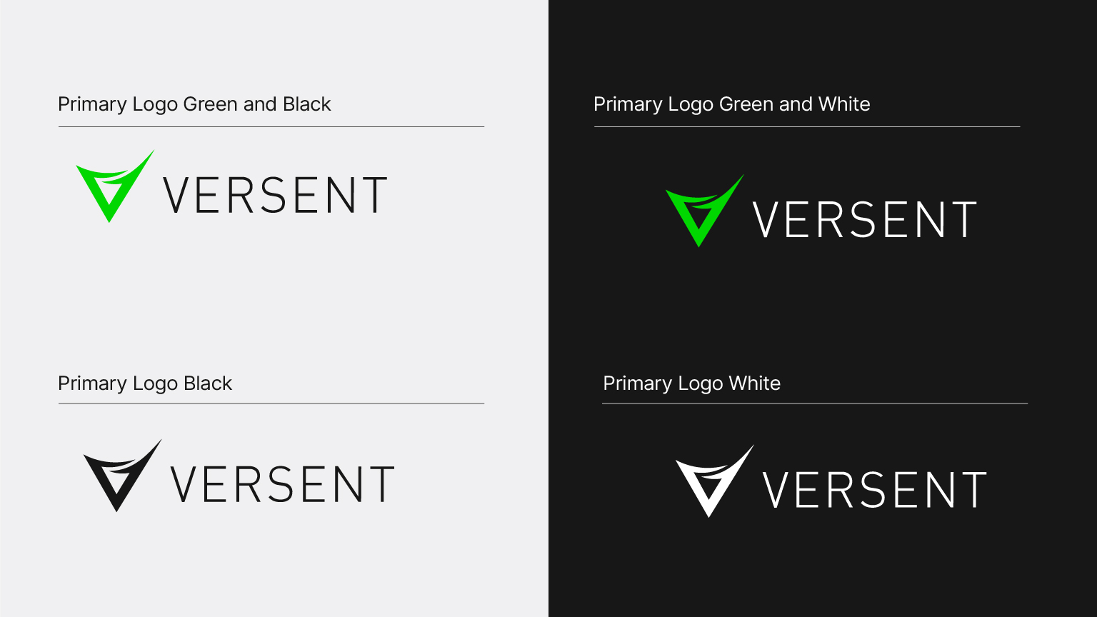 Versent - brand identity, guideline and assets.