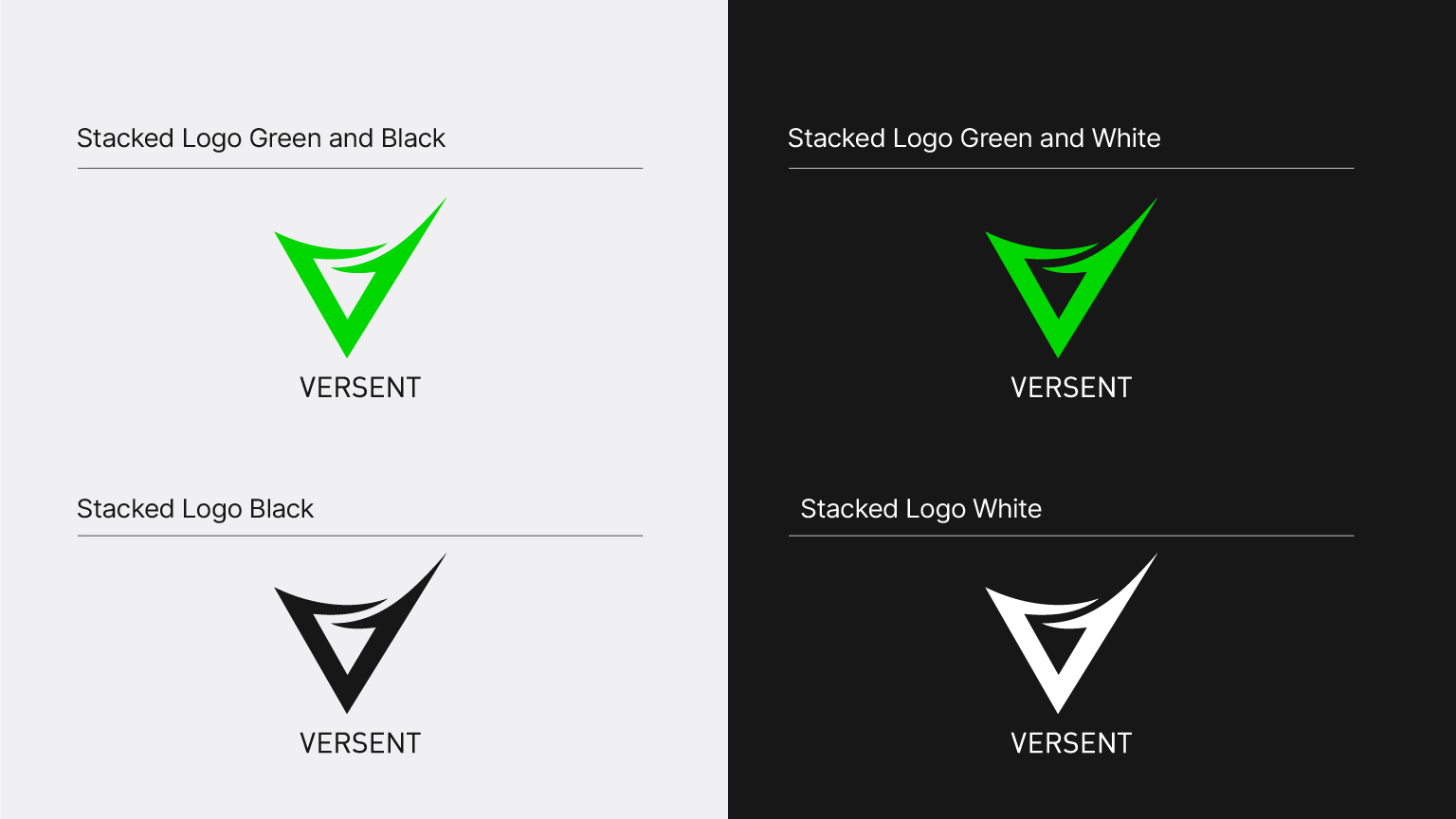 Versent - brand identity, guideline and assets.