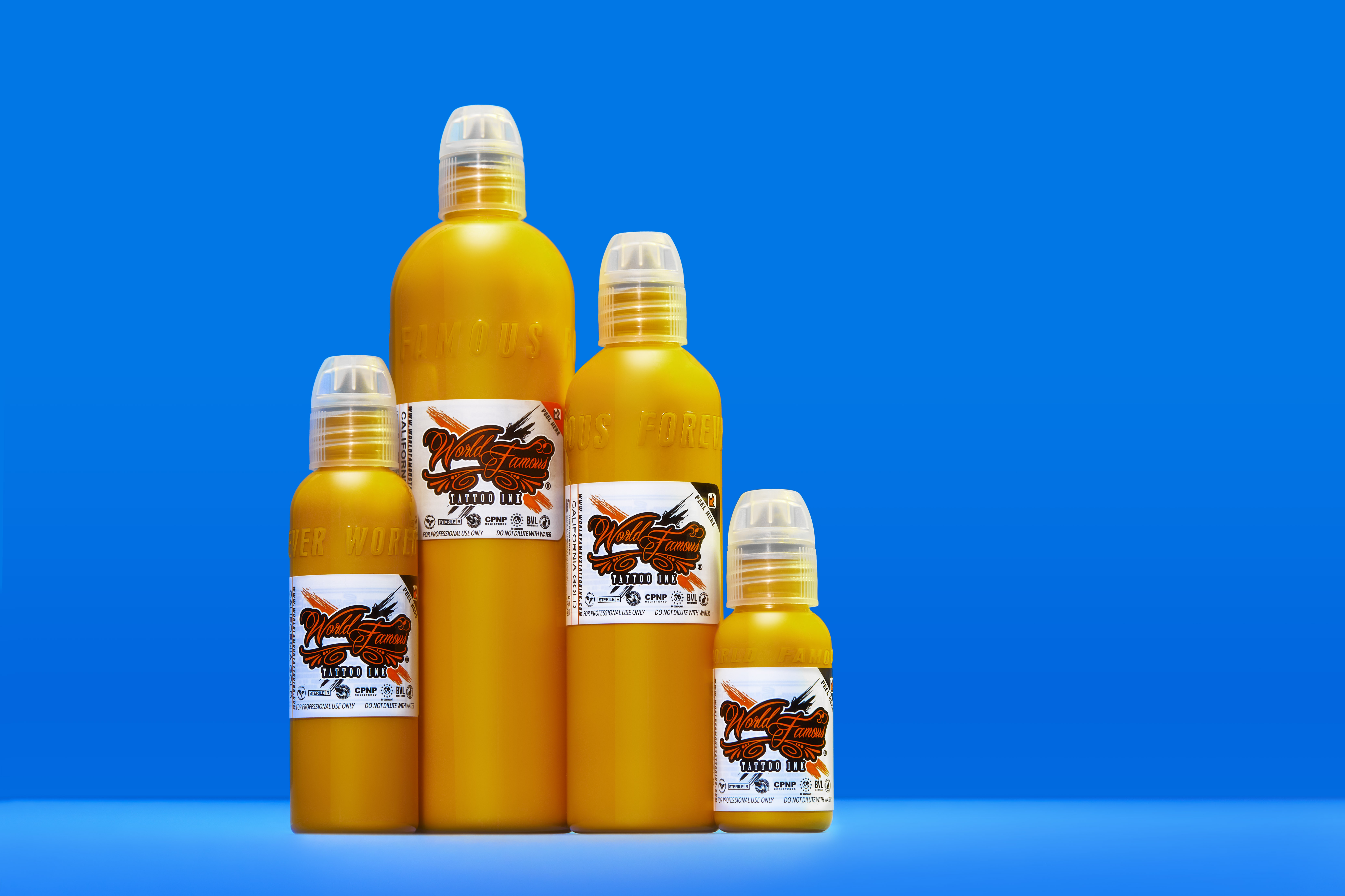 World Famous Tattoo Ink - brand identity, guideline and assets.