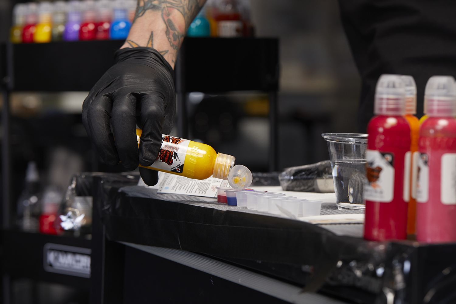 World Famous Tattoo Ink - brand identity, guideline and assets.