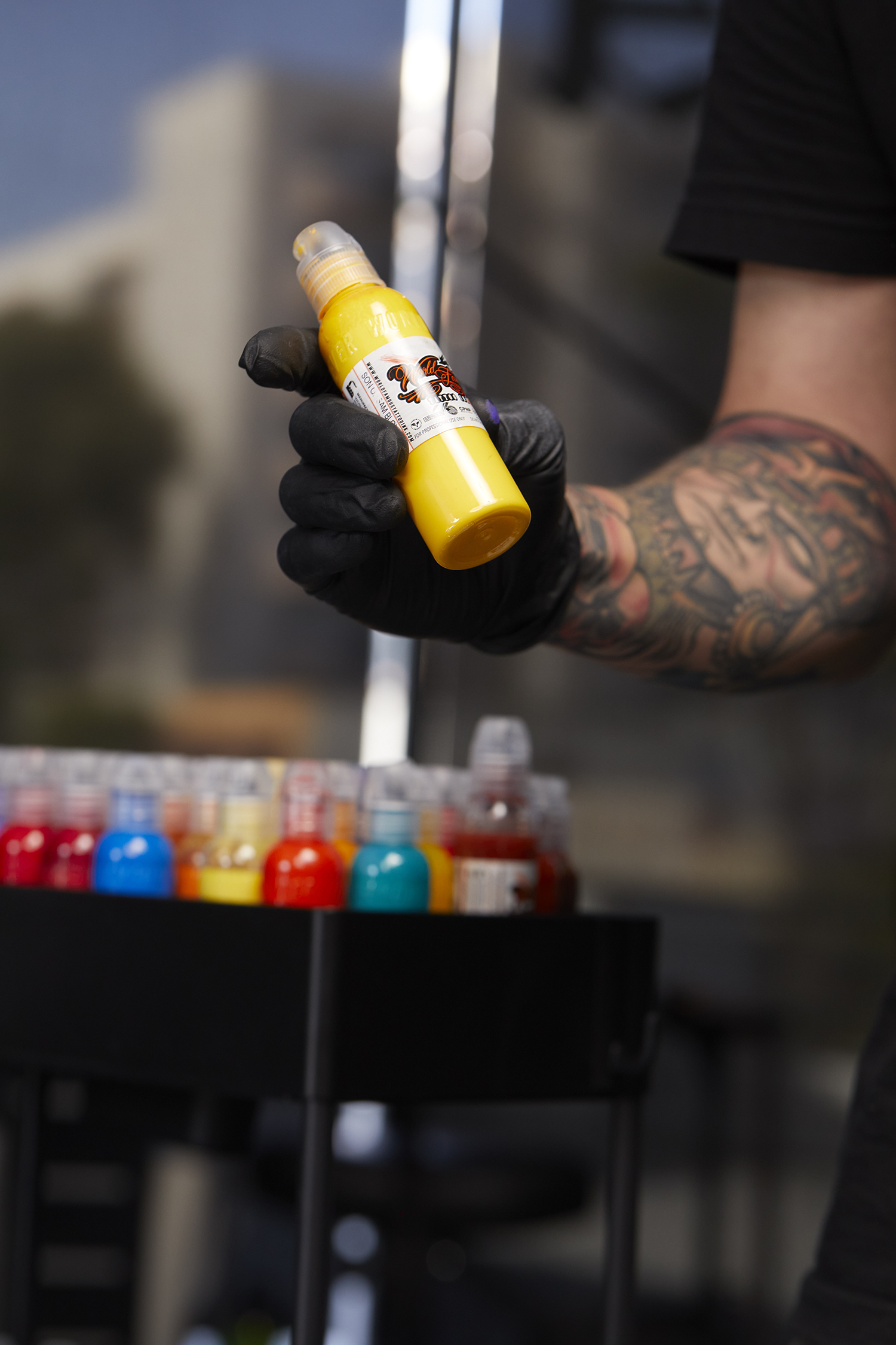 World Famous Tattoo Ink - brand identity, guideline and assets.