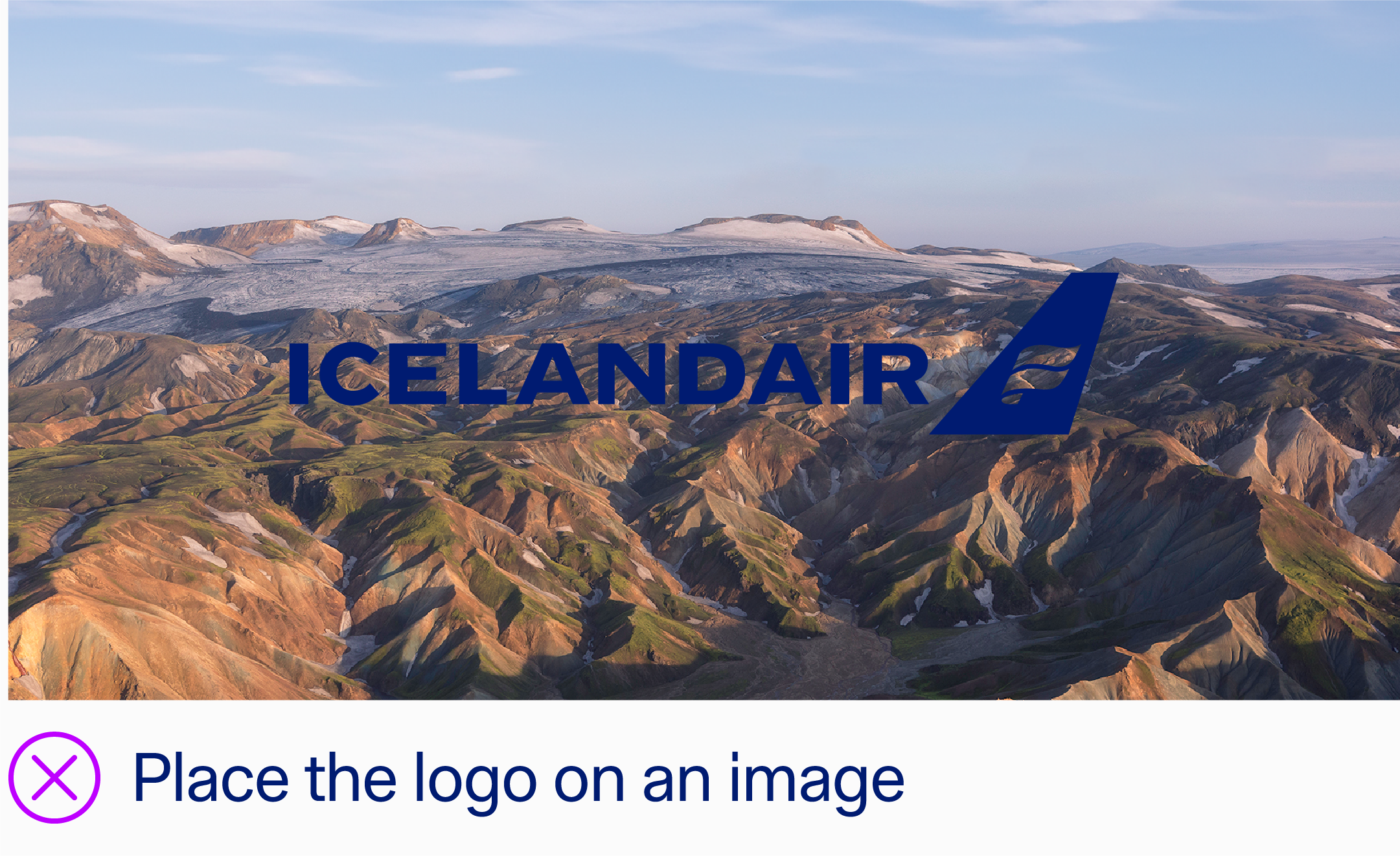 Icelandair - brand identity, guideline and assets.