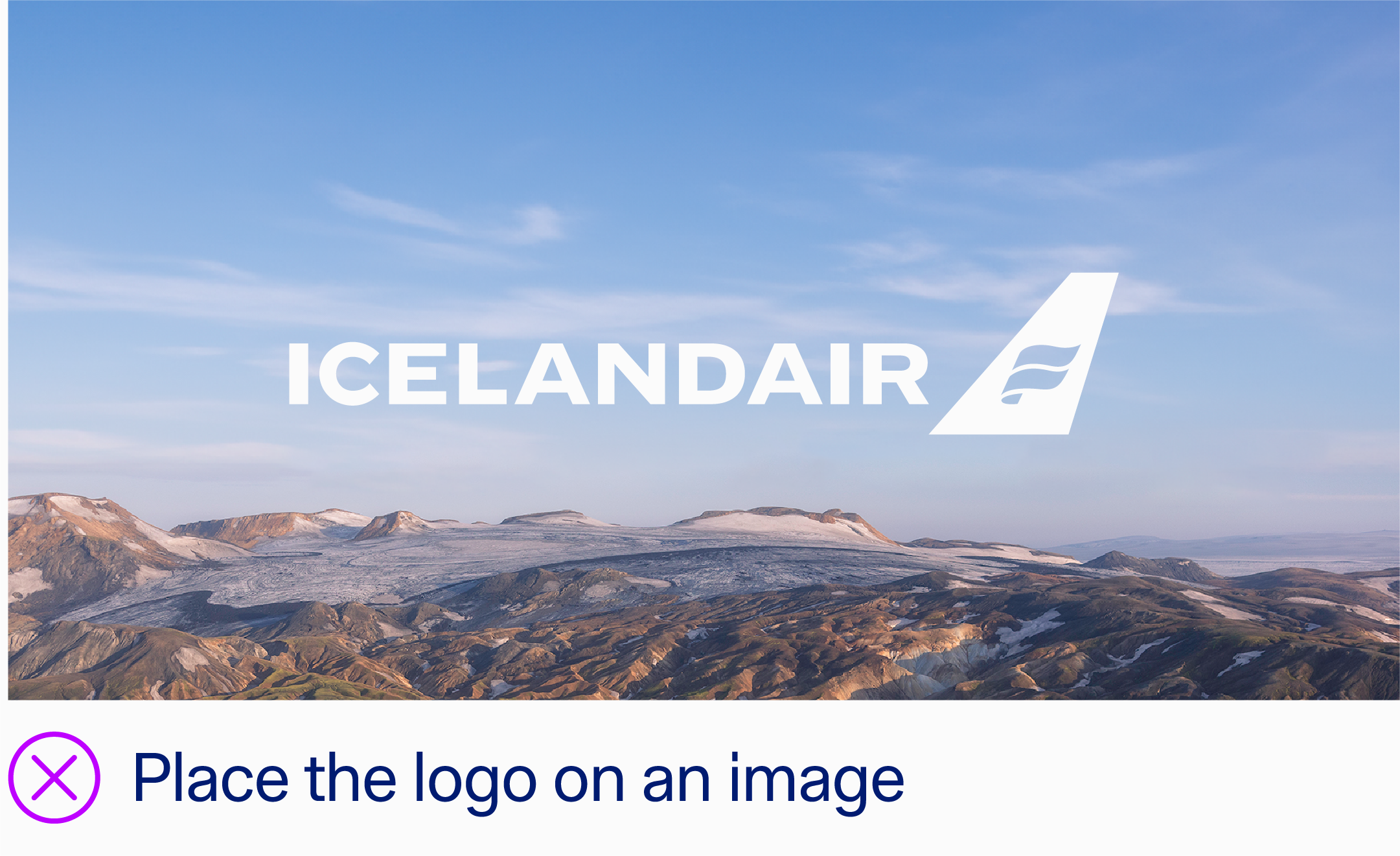 Icelandair - brand identity, guideline and assets.