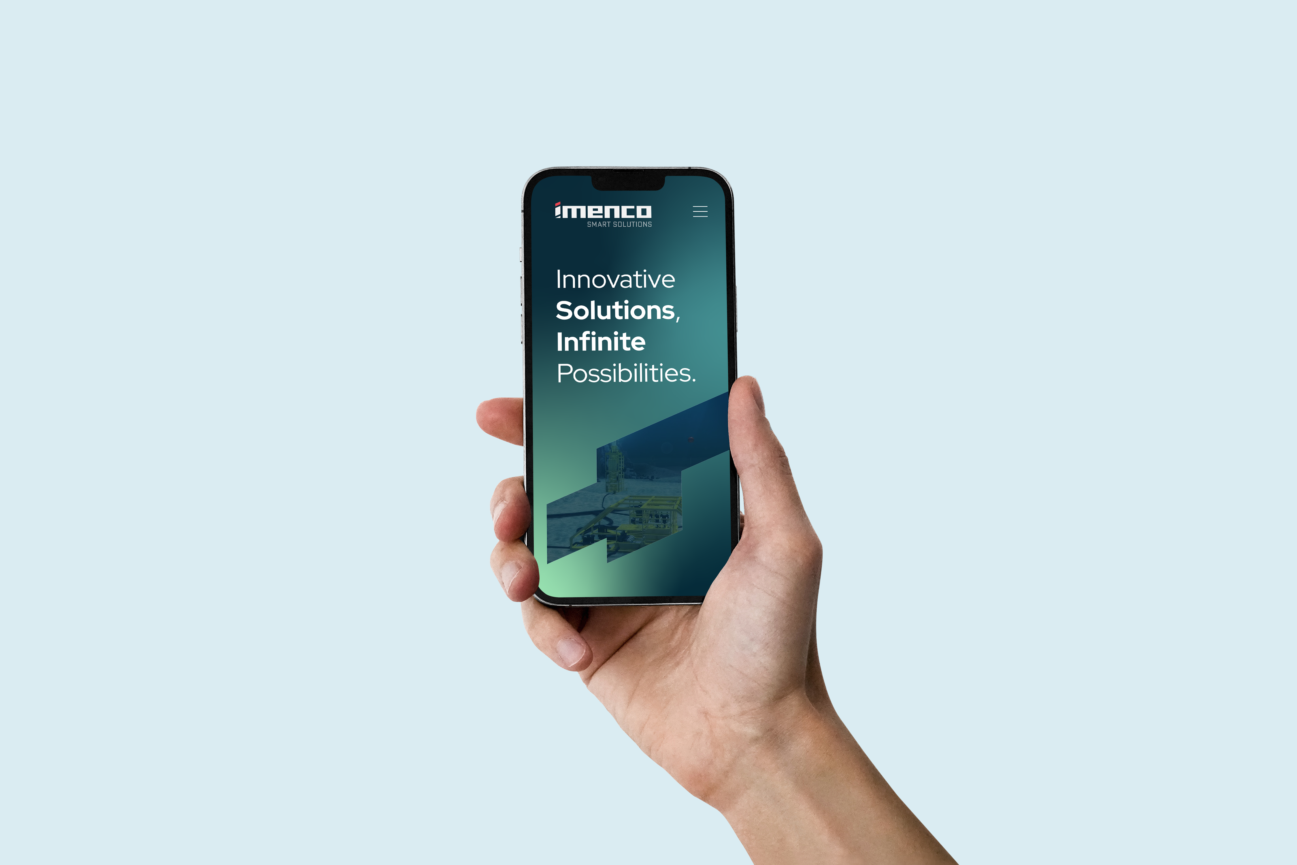 Imenco - brand identity, guideline and assets.