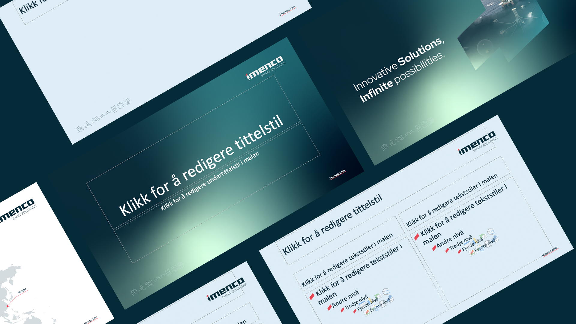 Imenco - brand identity, guideline and assets.