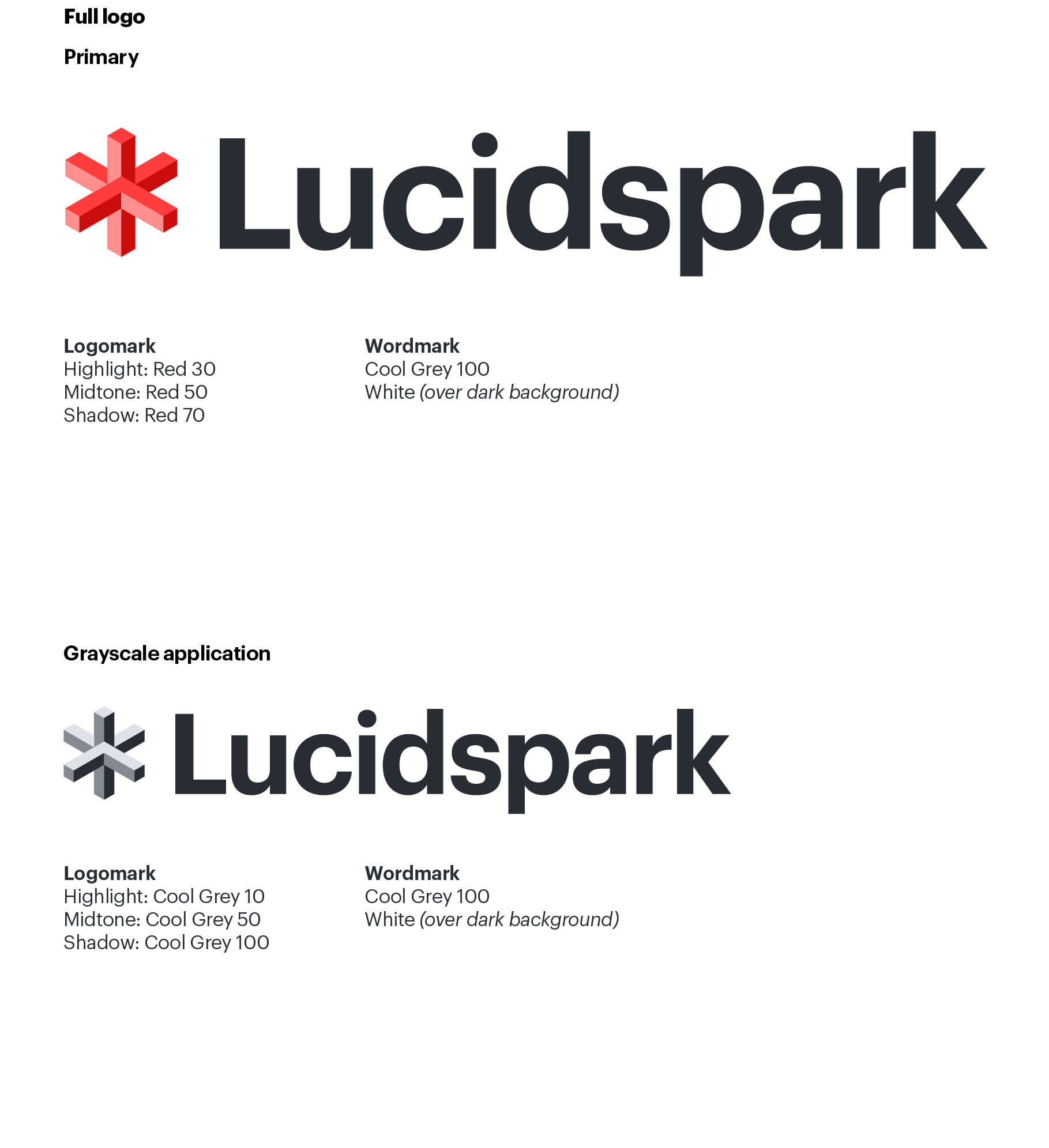 Lucid Software - brand identity, guideline and assets.