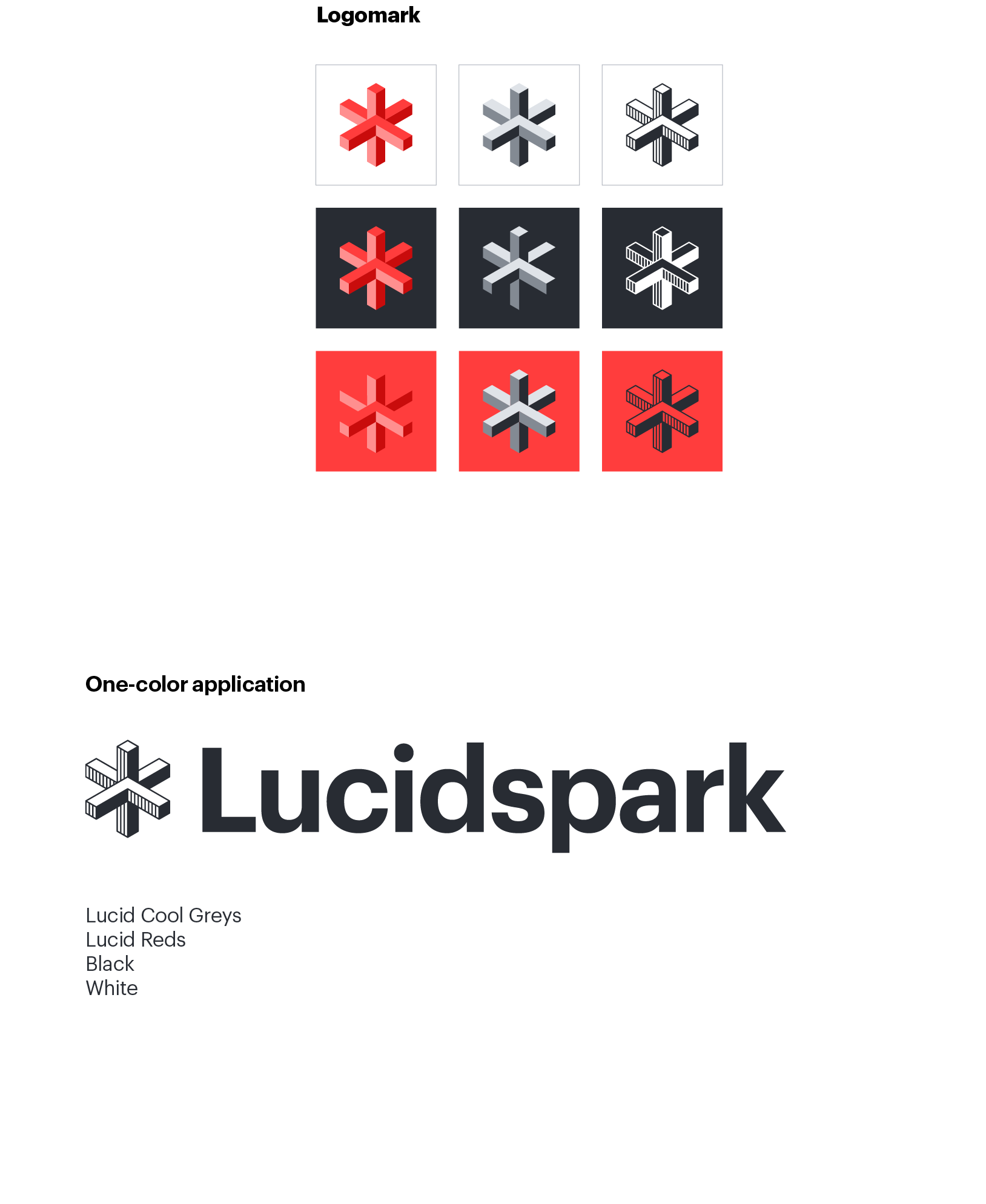 Lucid Software - brand identity, guideline and assets.