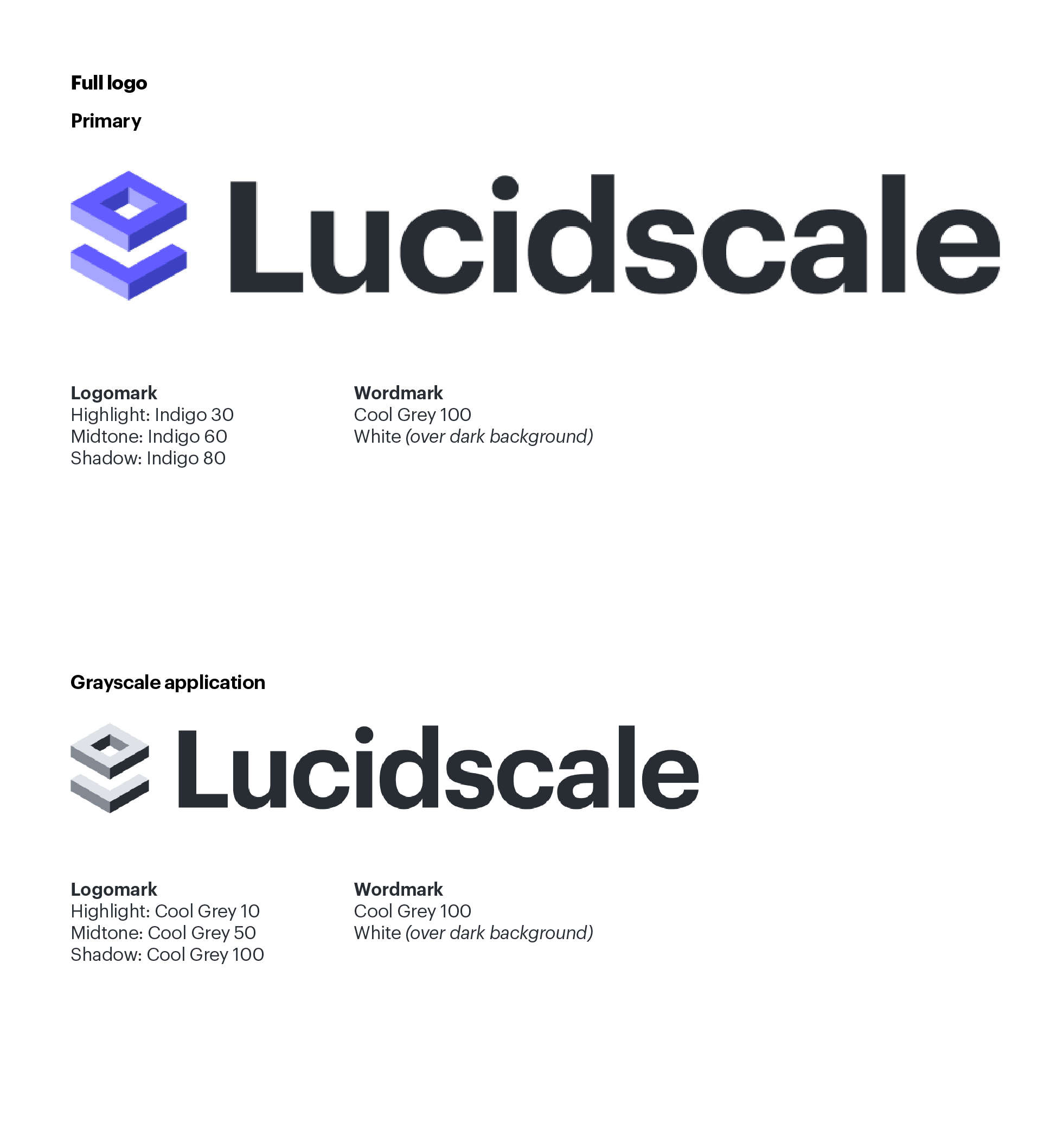 Lucid Software - brand identity, guideline and assets.