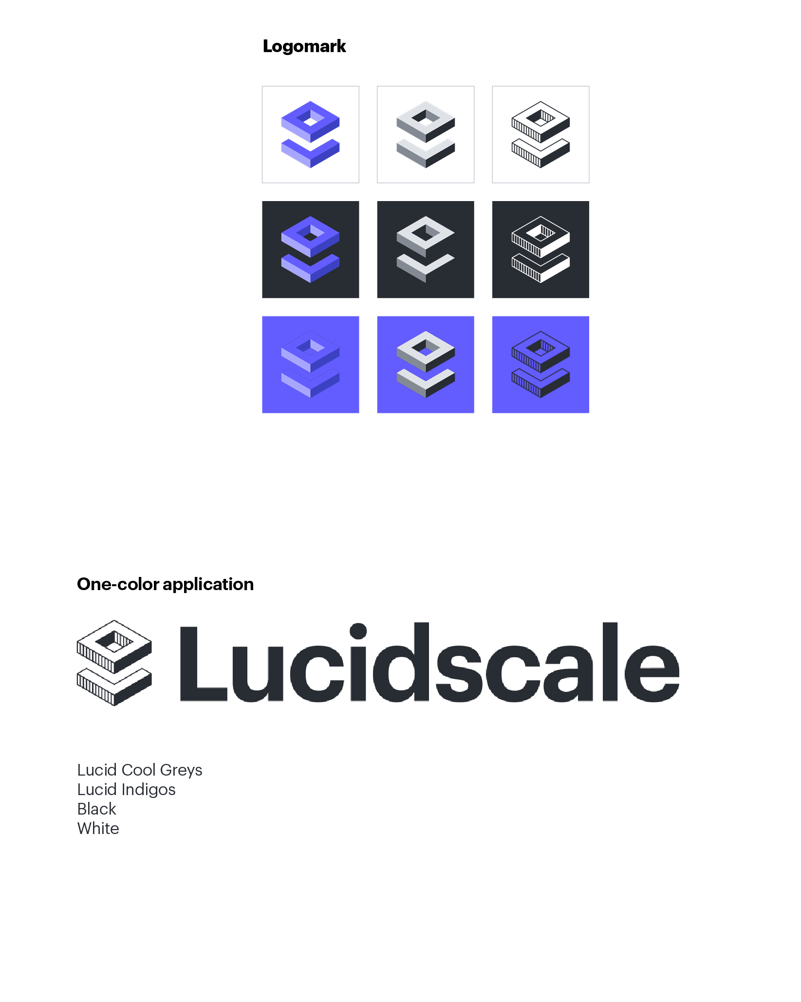 Lucid Software - brand identity, guideline and assets.