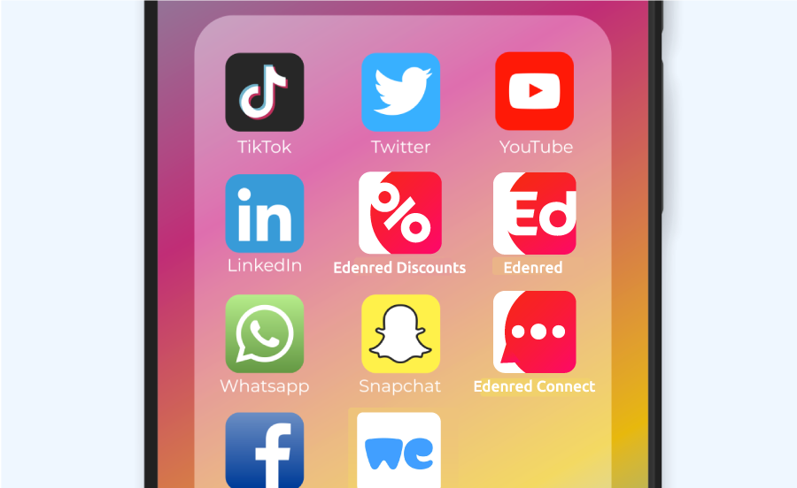 Edenred - brand identity, guideline and assets.