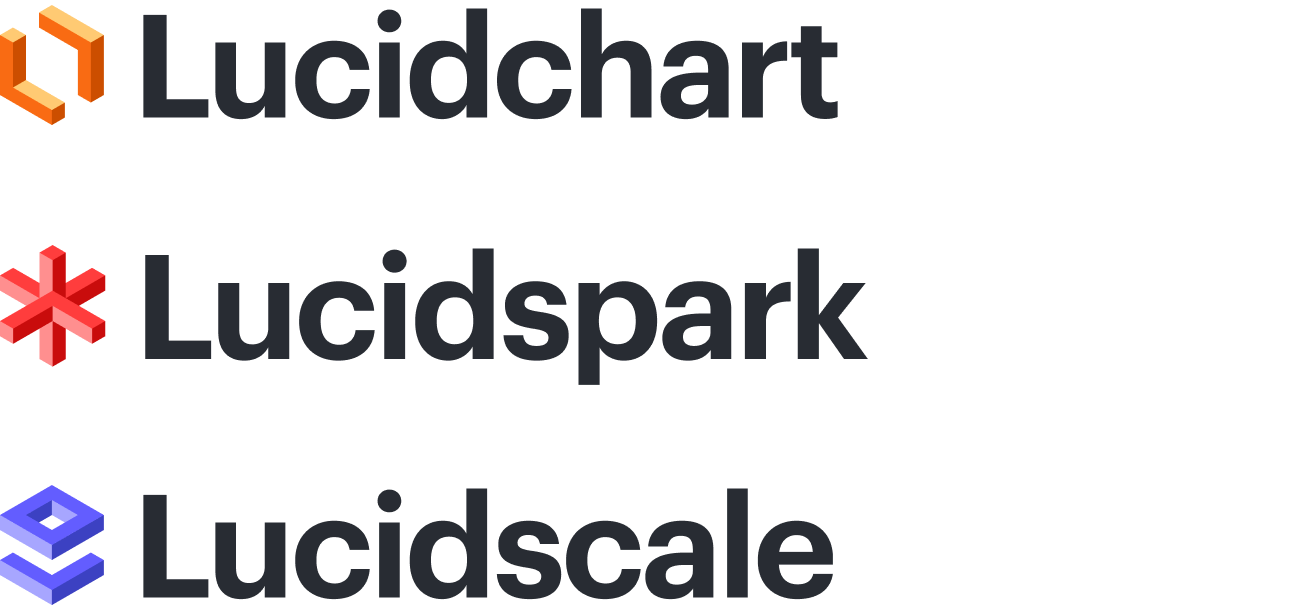 Lucid Software - brand identity, guideline and assets.