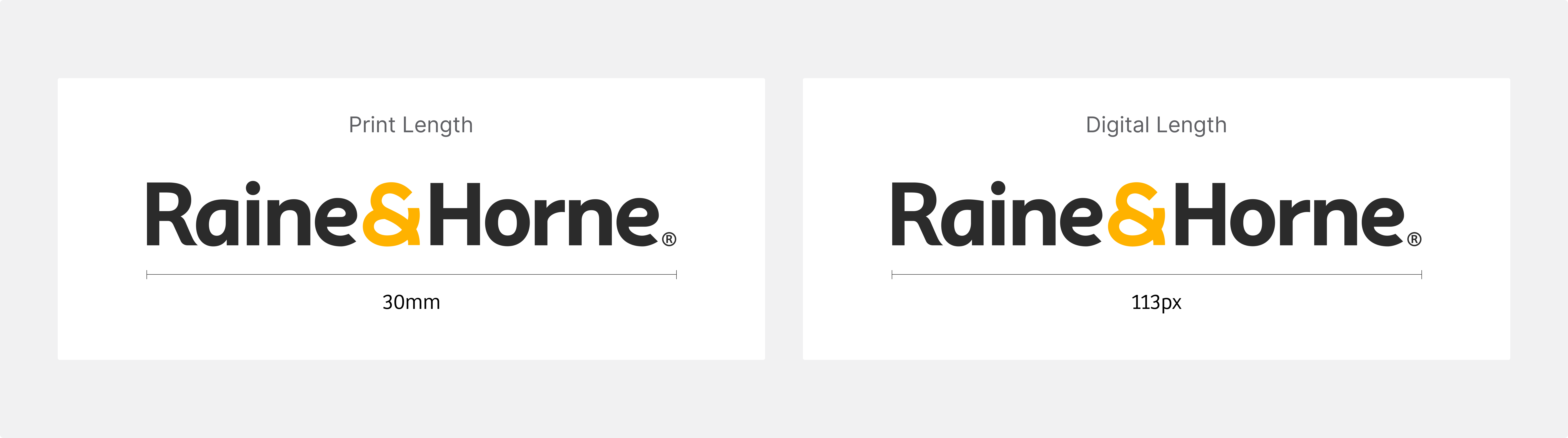 Raine & Horne Residential Brand Guidelines - brand identity, guideline ...