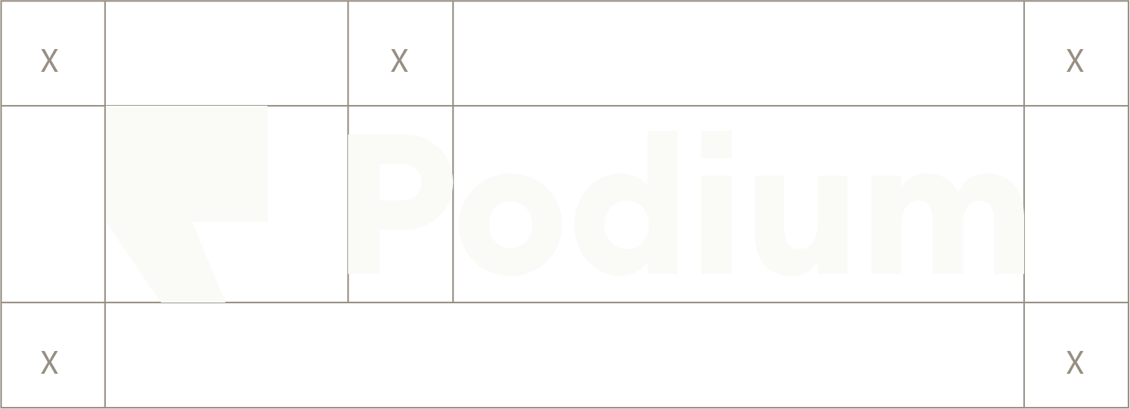 Podium Brand — brand identity, guidelines, and assets.