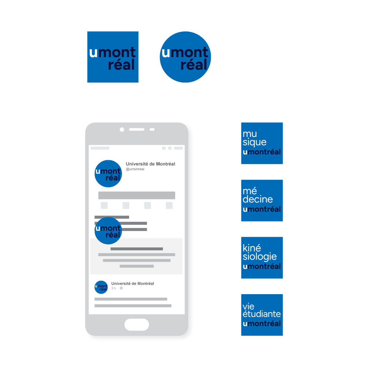umontreal.ca - brand identity, guideline and assets.