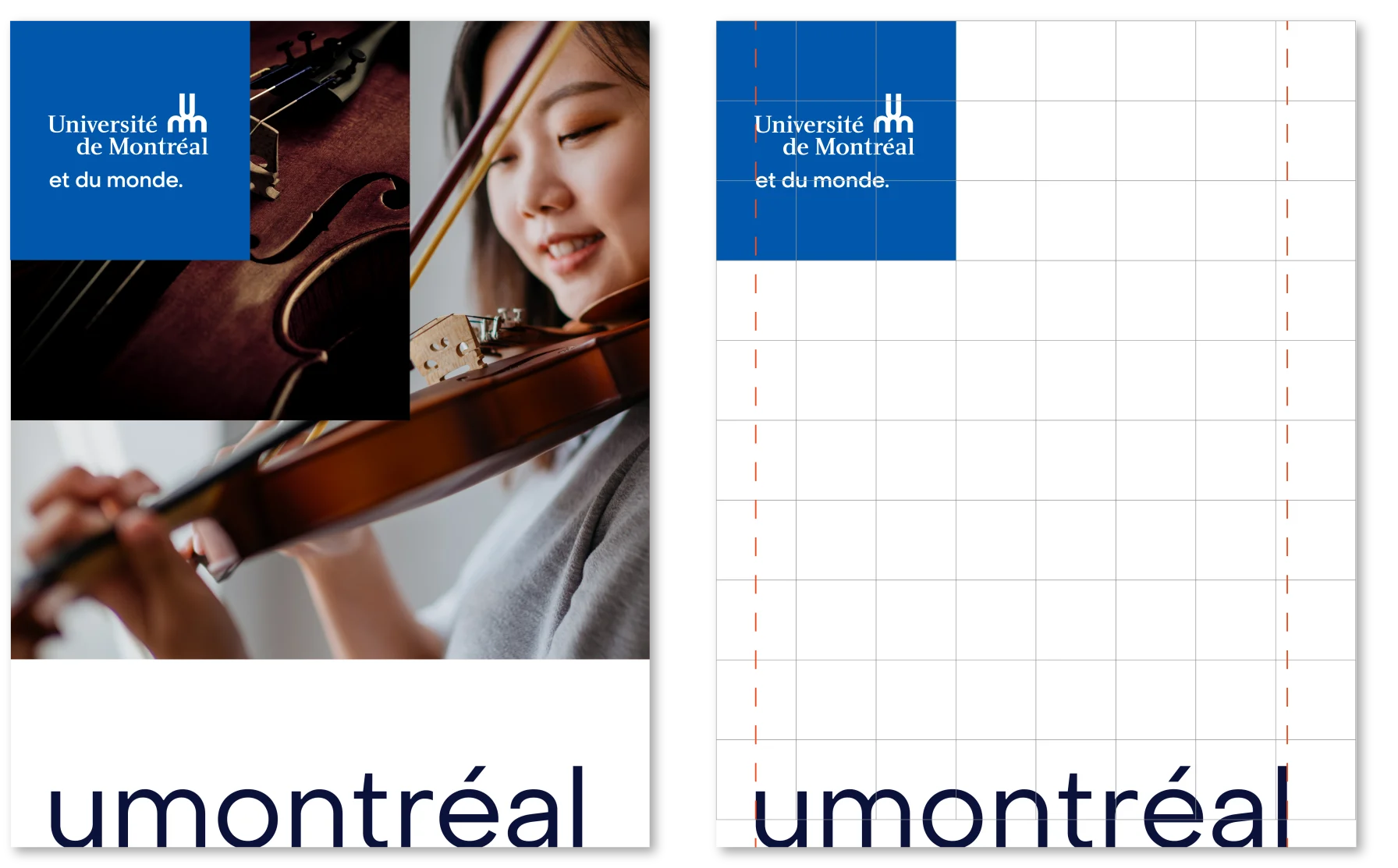 umontreal.ca - brand identity, guideline and assets.