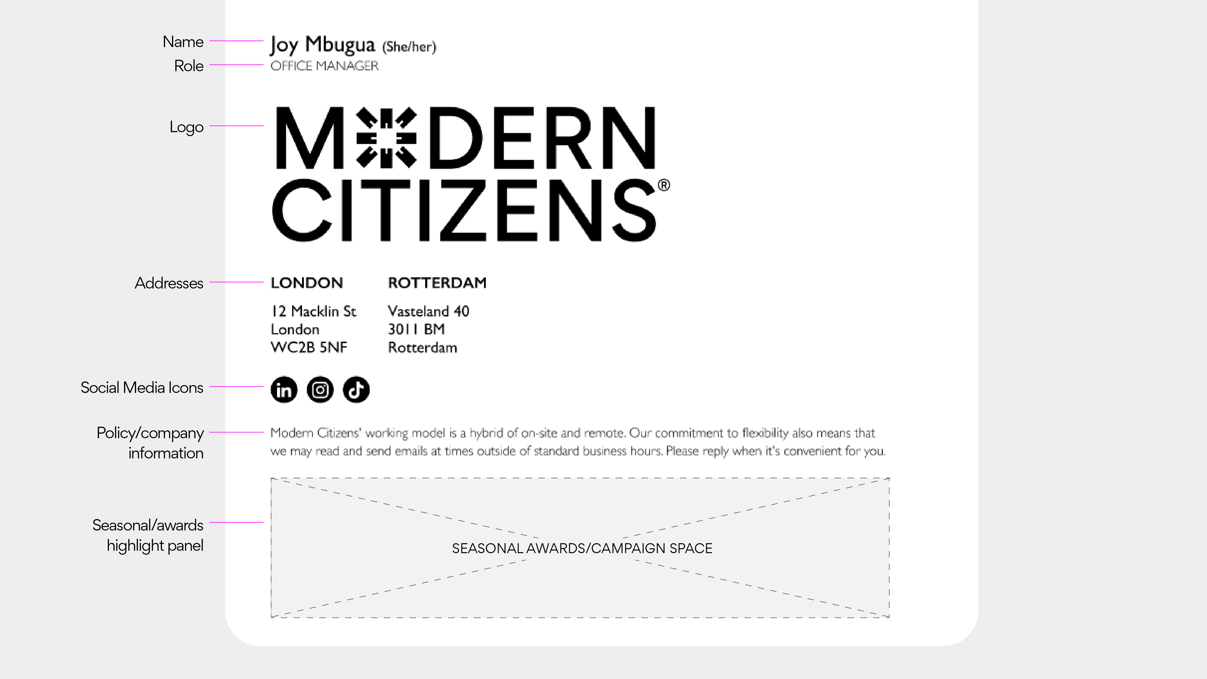 Modern Citizens - brand identity, guideline and assets.