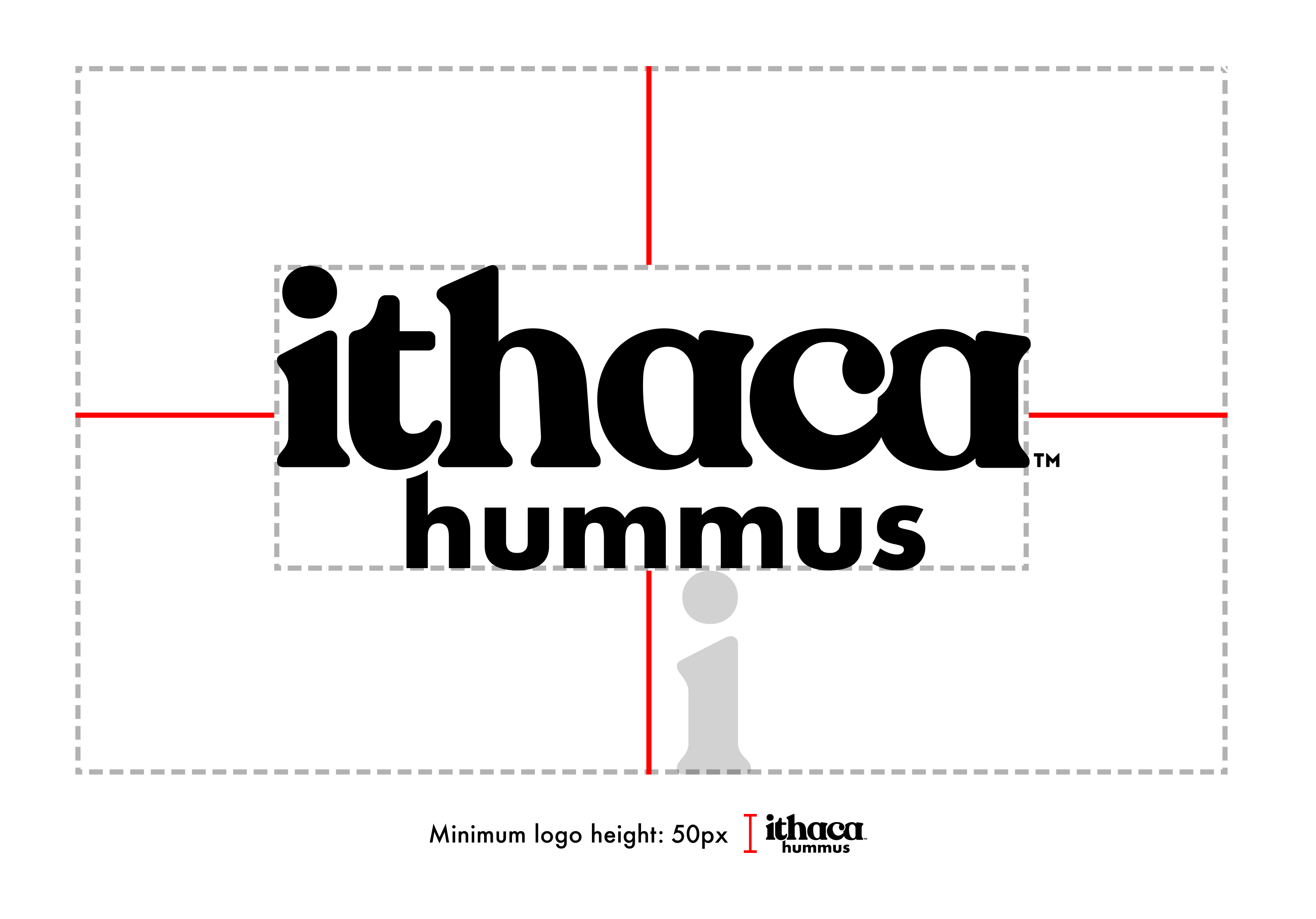 Ithaca Hummus - brand identity, guideline and assets.
