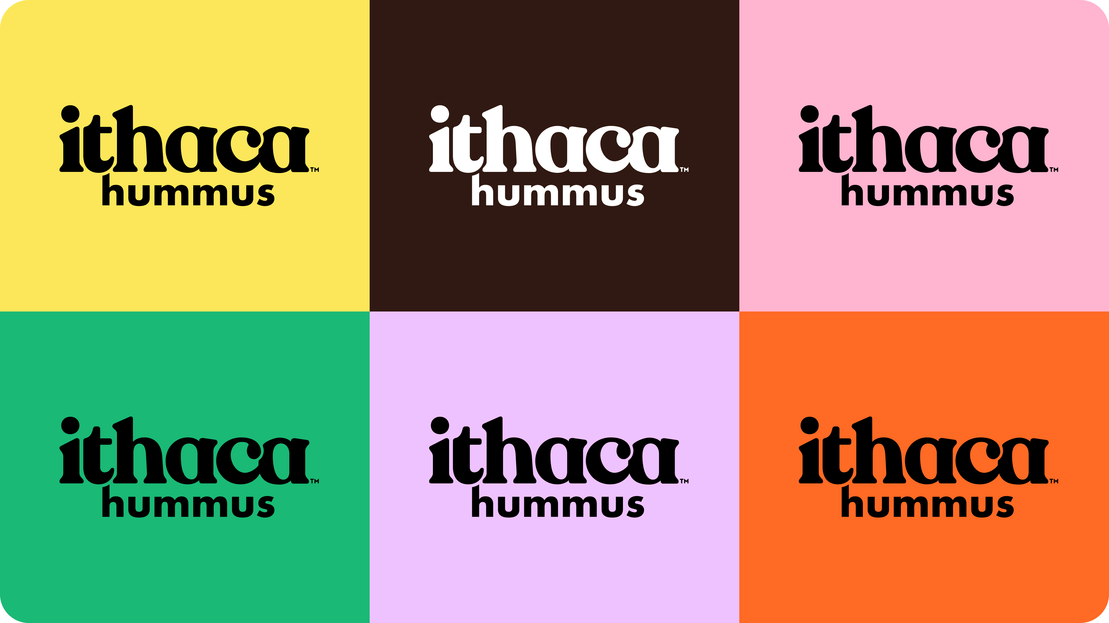 Ithaca Hummus - brand identity, guideline and assets.
