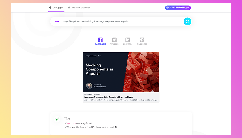 How To Dynamically Create Open Graph Images With Cloudinary And Nextjs Dev Community