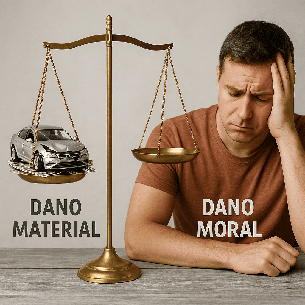Dano Moral e Dano Material: Você Sabe a Diferença?