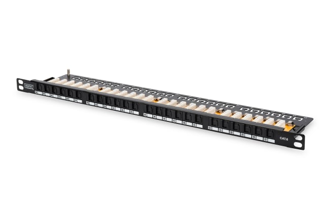 CAT 6, Class E High Density Patch Panel, unSH | Bredengen