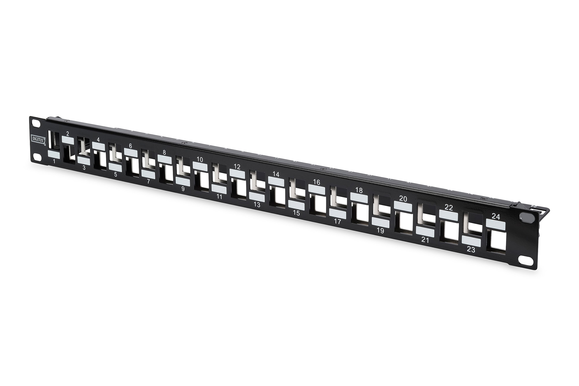 Modular Patch Panel, 24-port staggared | Bredengen
