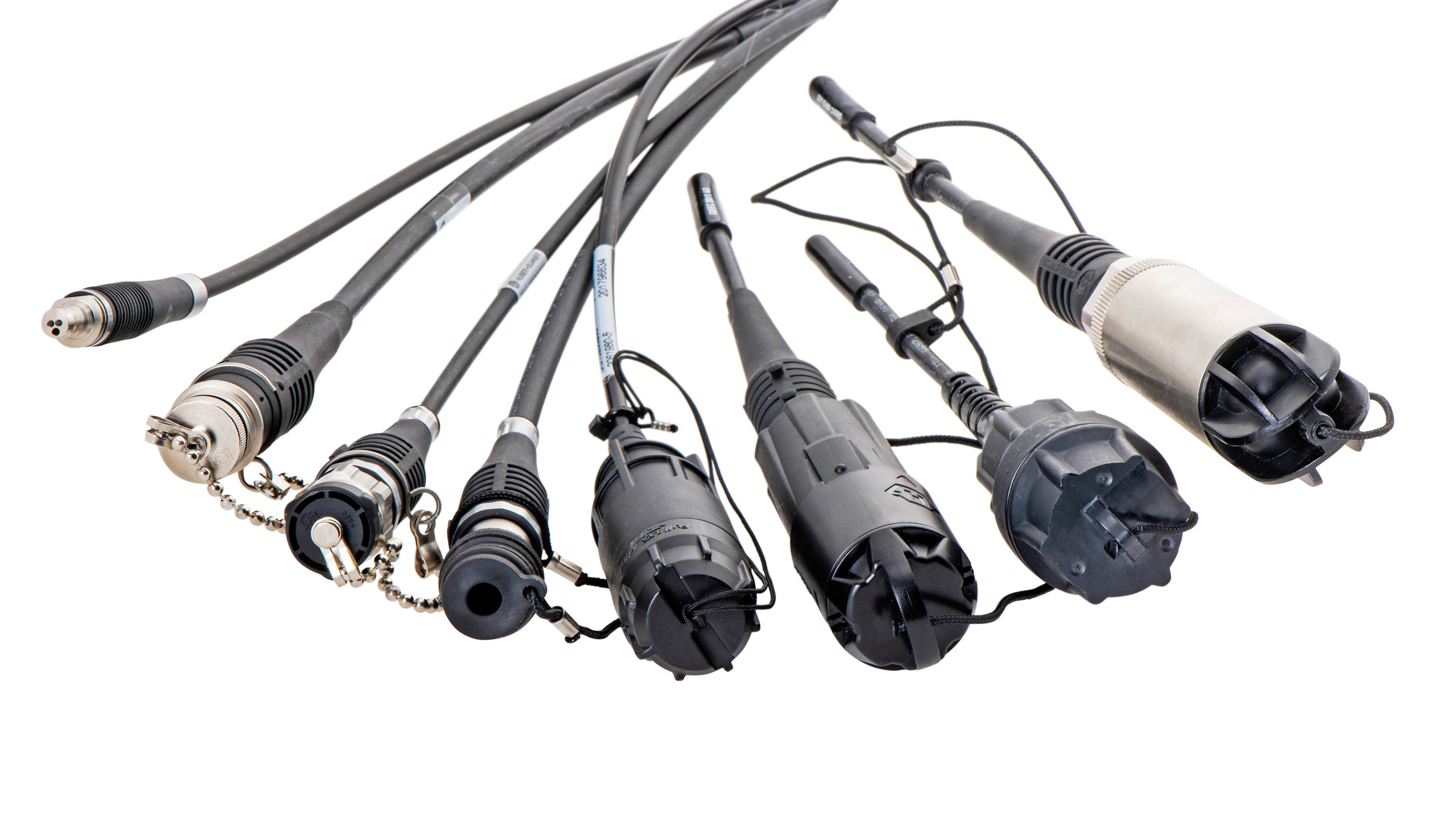 Fiber optic connectors for harsh environments