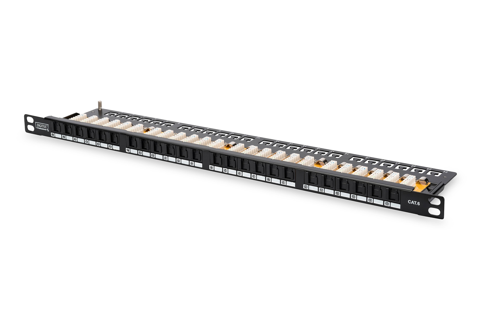 CAT 6, Class E High Density Patch Panel, unSH | Bredengen