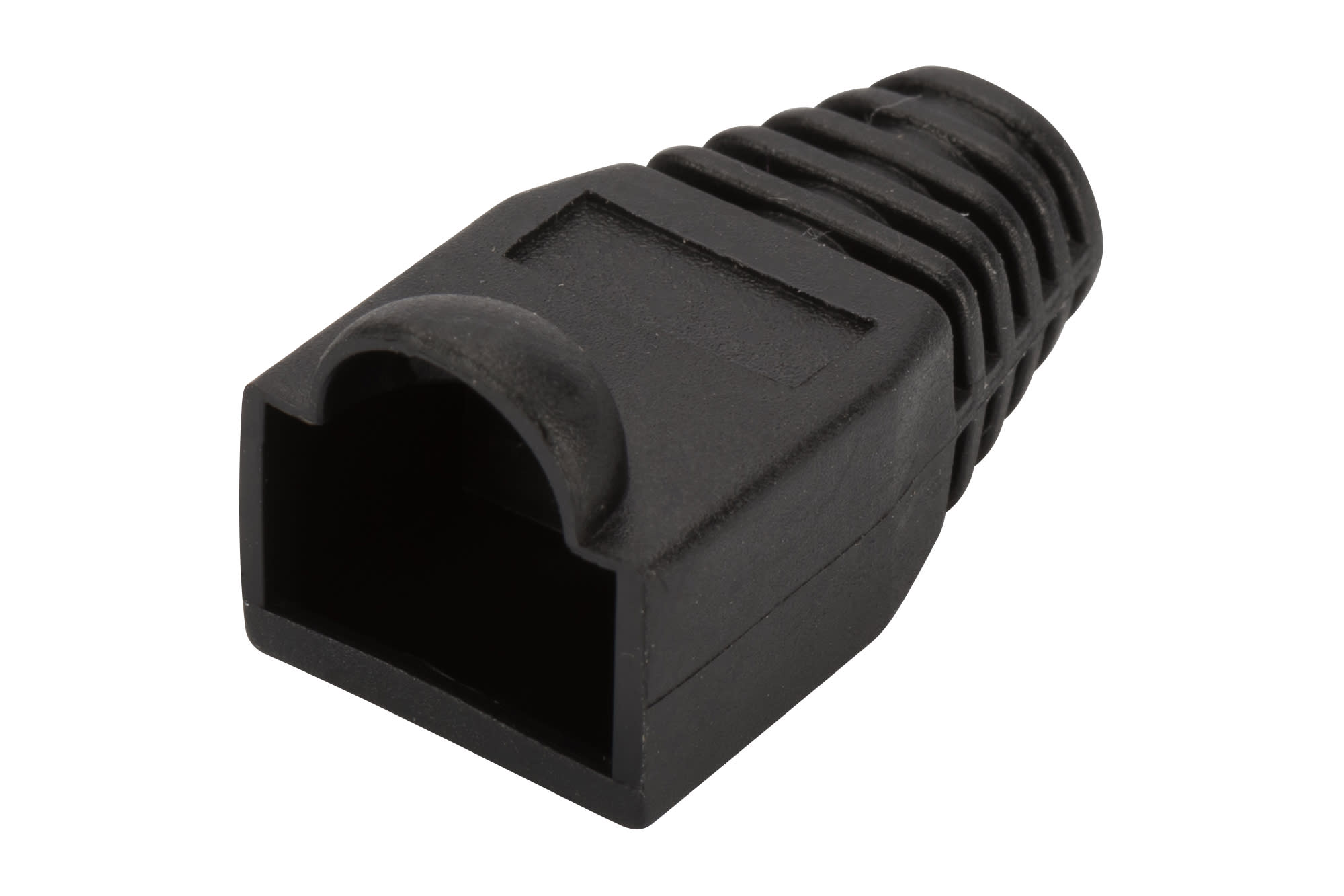 Kink Protection Sleeves, for 8P8C modular plugs black | Bredengen