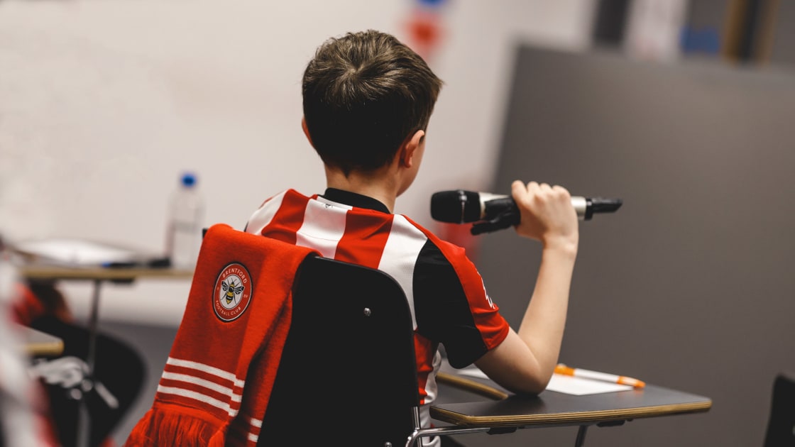 Junior takeover day at Gtech Community Stadium | Brentford FC ...