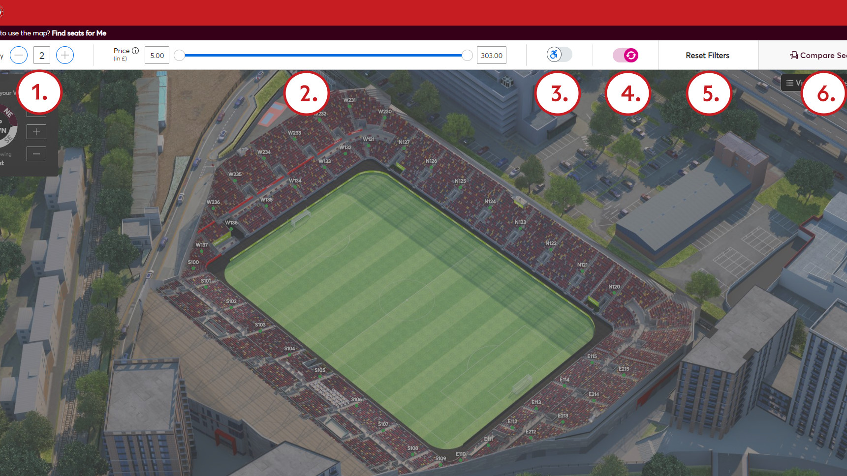 Eticketing How to Guides | Brentford FC