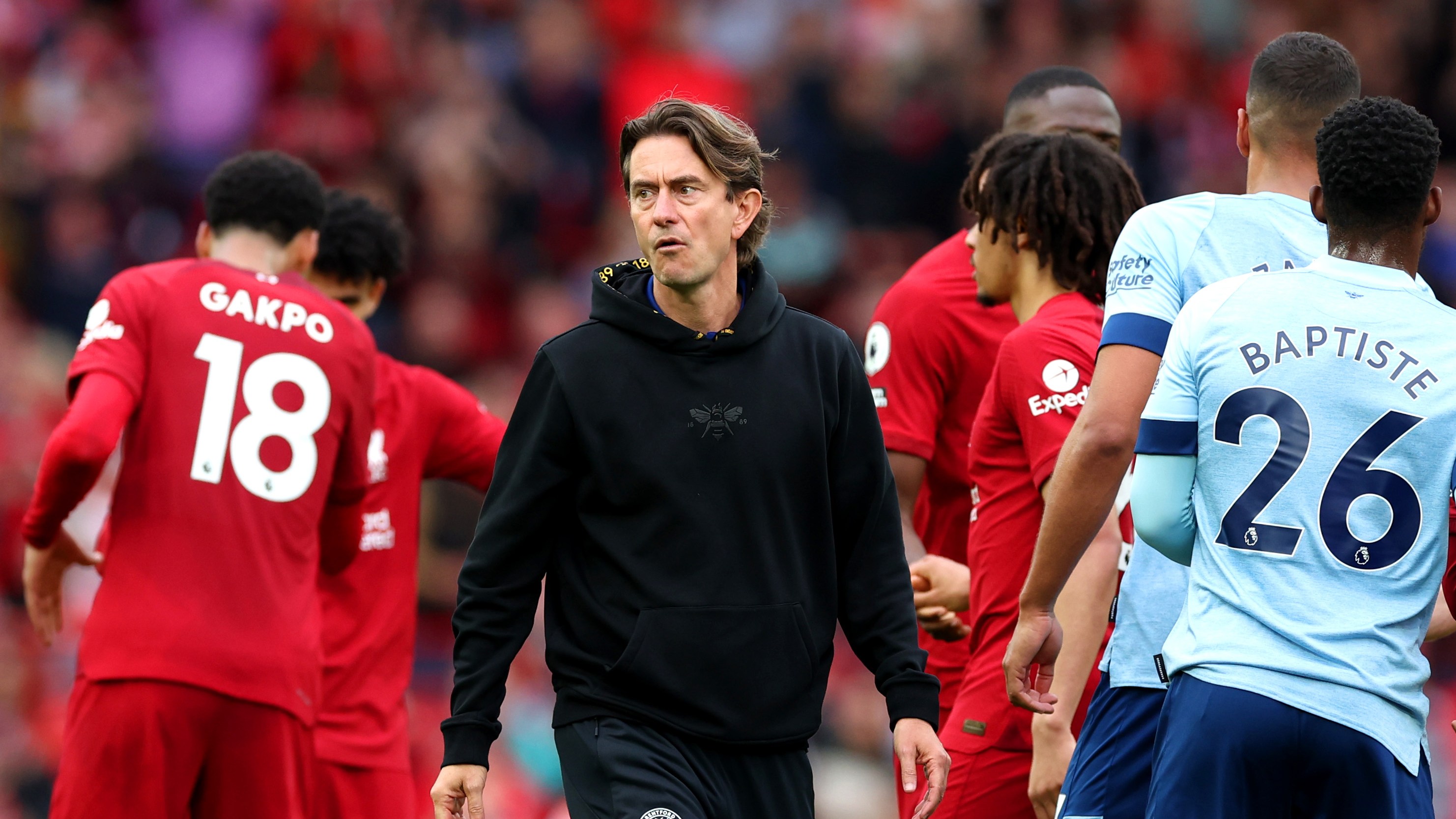 Liverpool V Brentford Brentford Fc