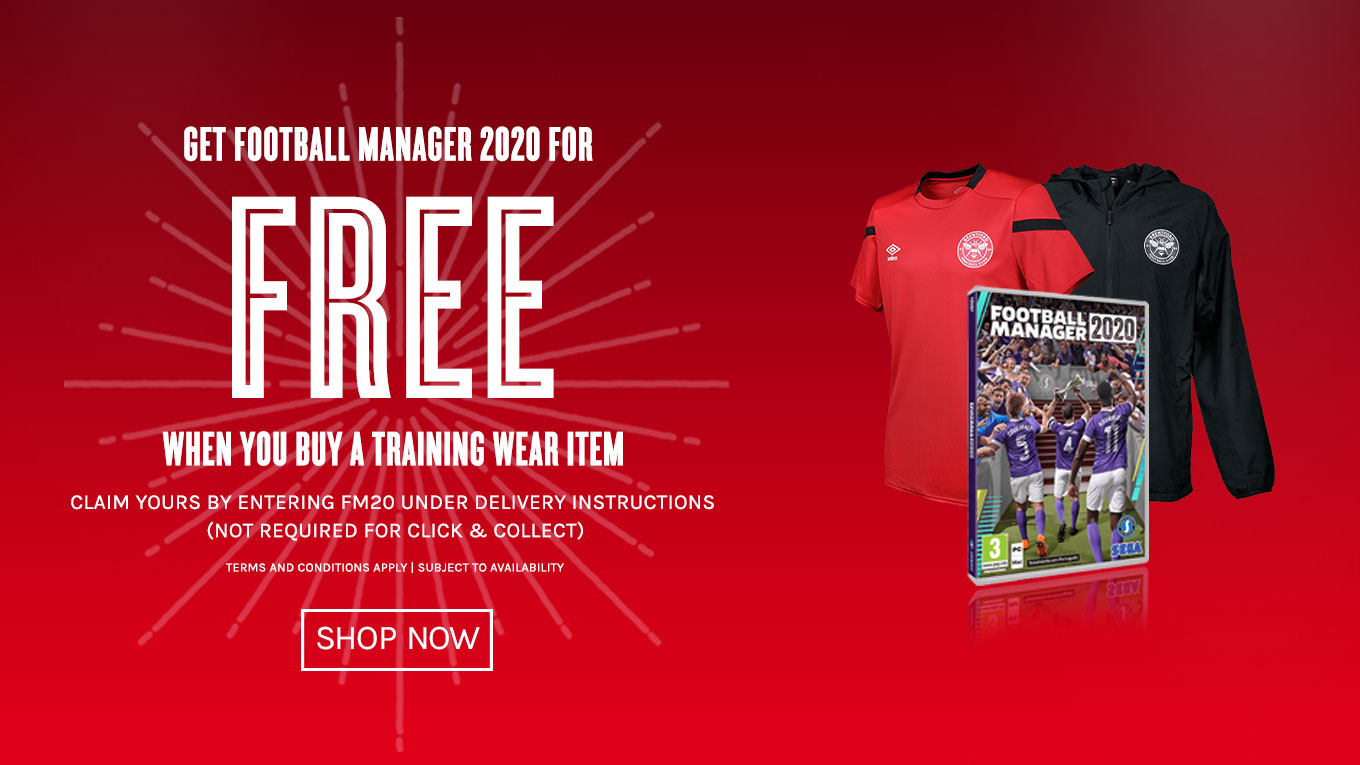 Get Football Manager 20 free when you buy a Training Wear item ...