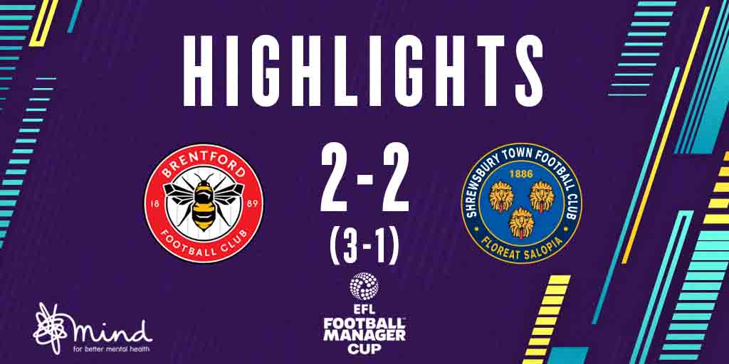 EFL Football Manager Cup action: Brentford book spot in Round Three on ...