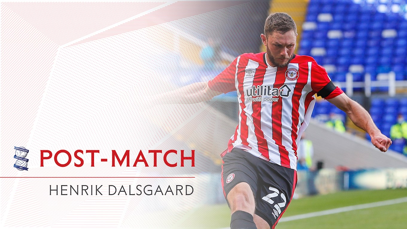 Dalsgaard: 'We had the chances, we didn't take them' | Brentford FC