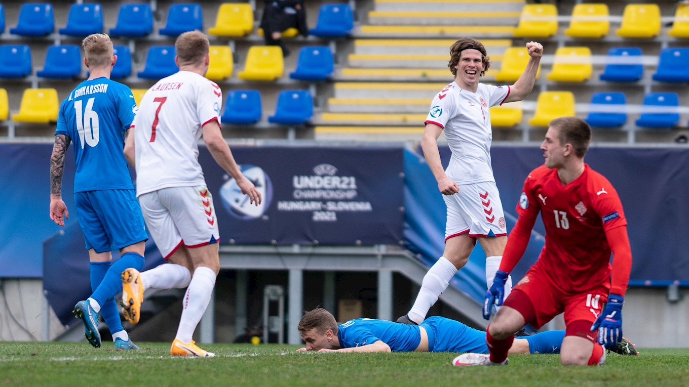 Mads Bech scores as Denmark beat Iceland at Under-21 Euros | Brentford FC