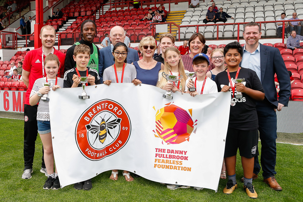 Local children follow in Danny Fullbrook's footsteps | Brentford FC